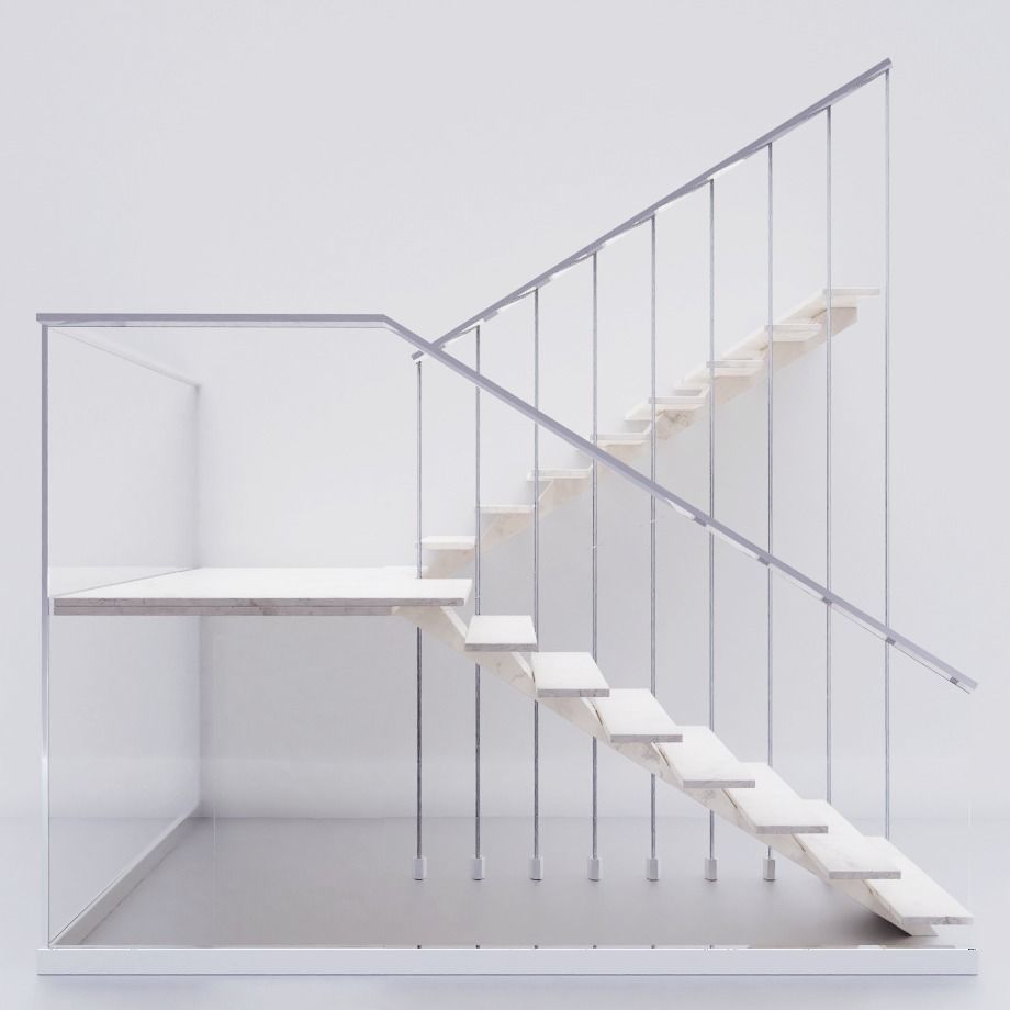 3D model Stairs 07 VR / AR / low-poly | CGTrader