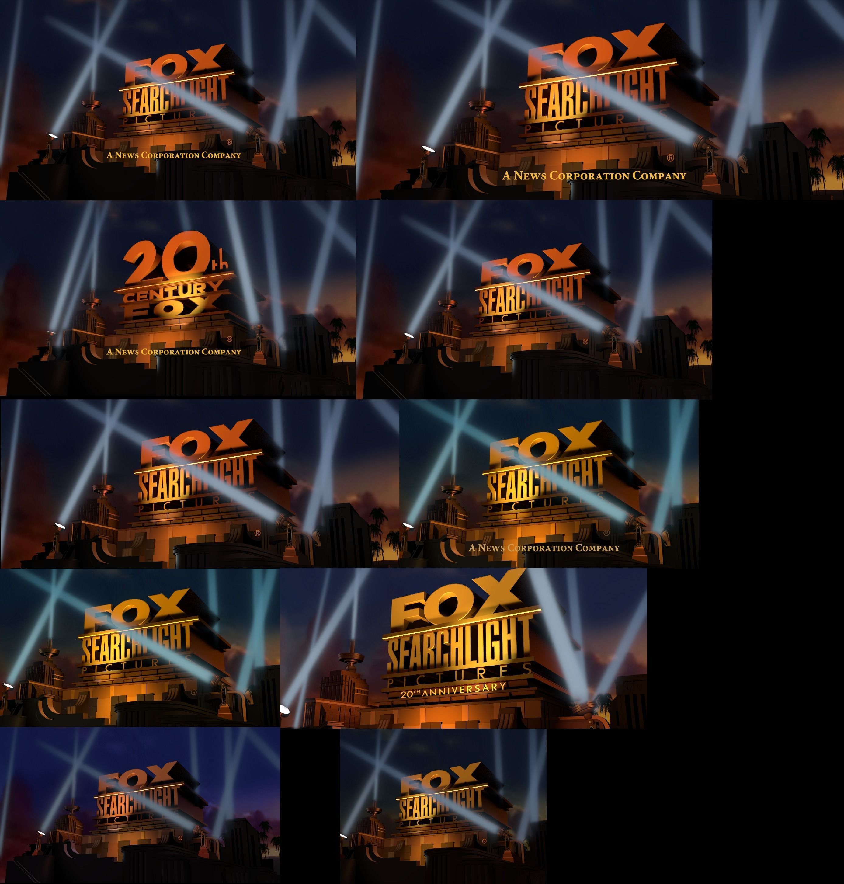 Fox Searchlight Pictures 2011 Models V11 3D model animated rigged ...