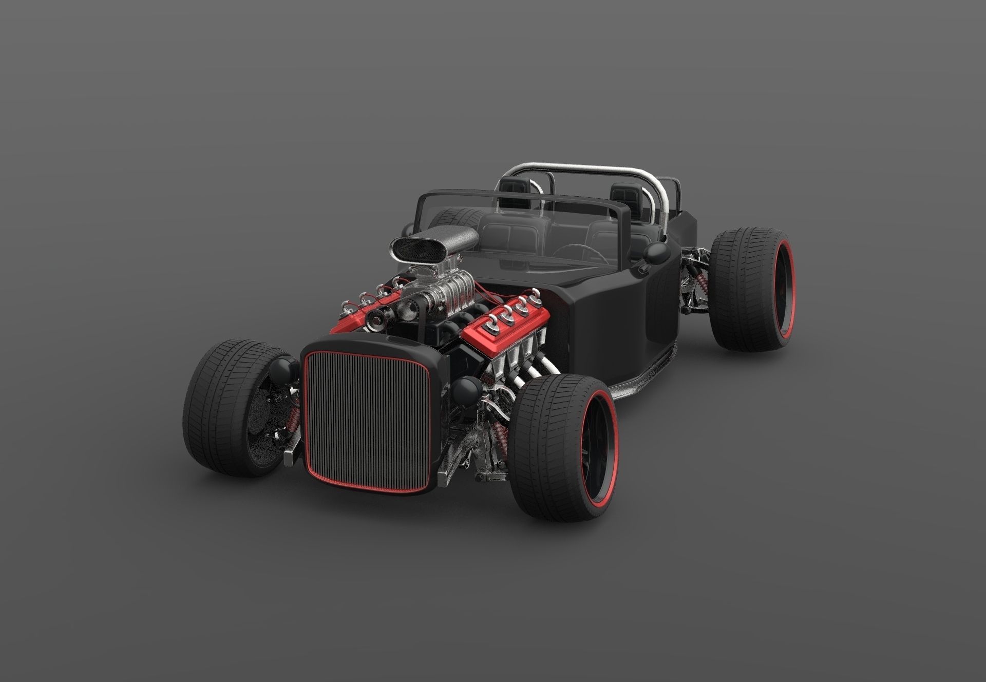 RAT ROD 3D model | CGTrader