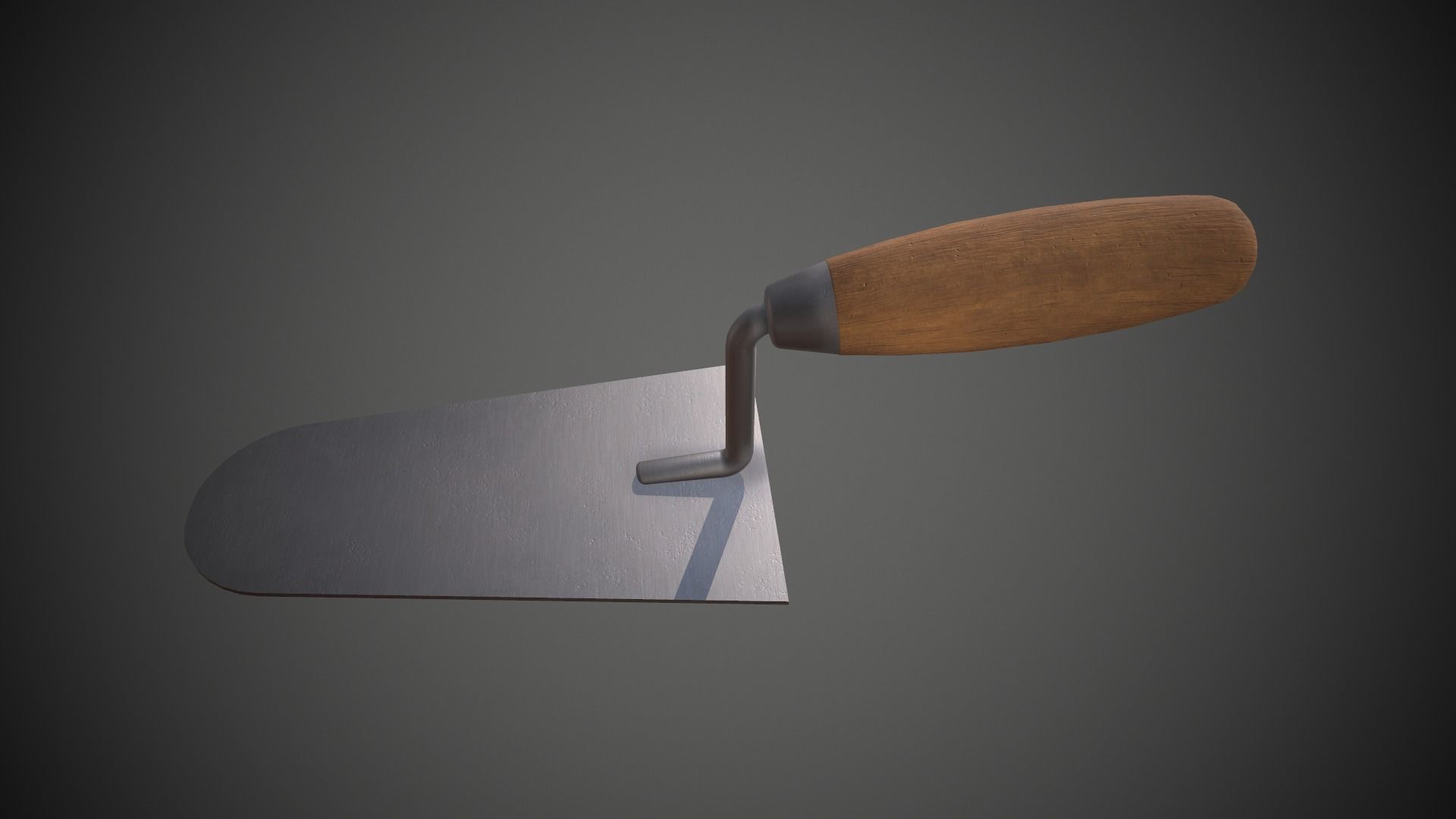 3D model Plaster Trowel Poo VR / AR / low-poly | CGTrader