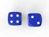 Dice X two 3D model | CGTrader
