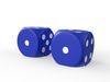 Dice X two 3D model | CGTrader