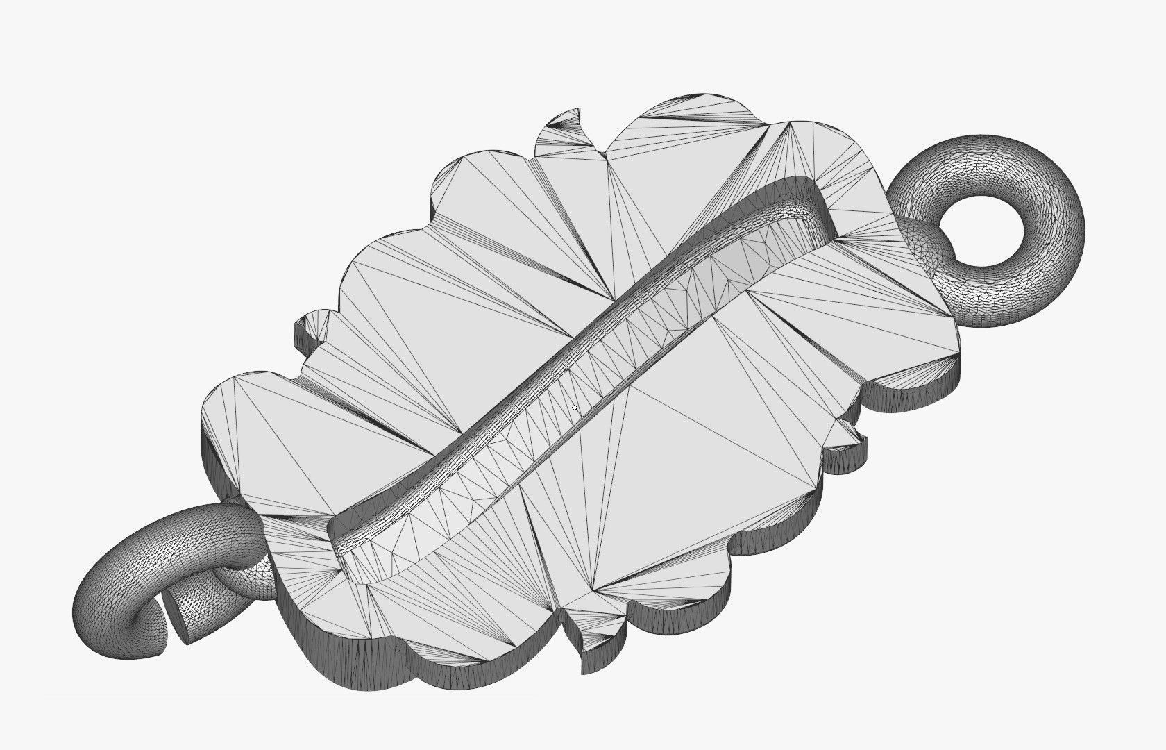 Chain Link 193 3D model 3D printable | CGTrader