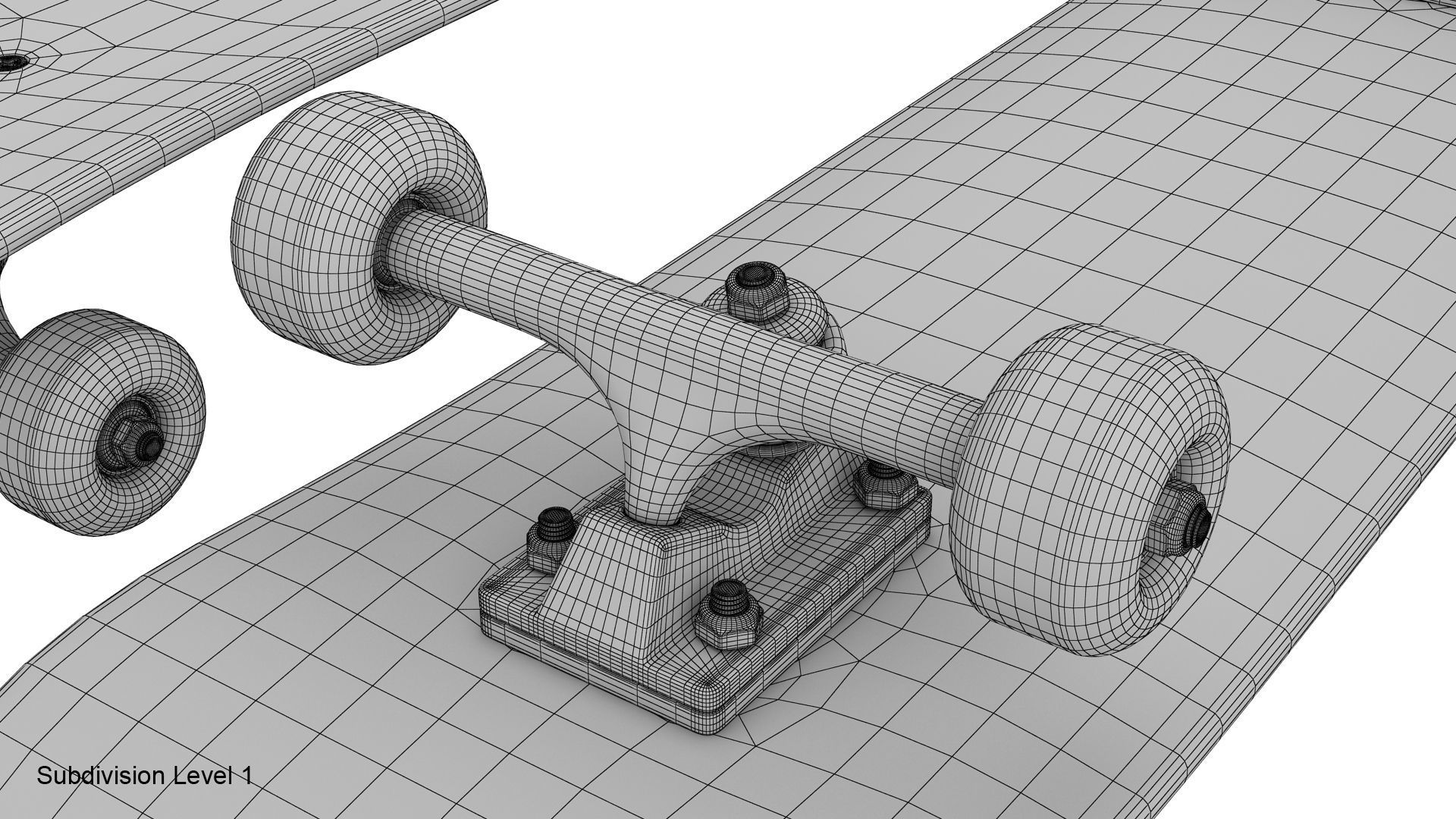 Skateboard 3D model | CGTrader