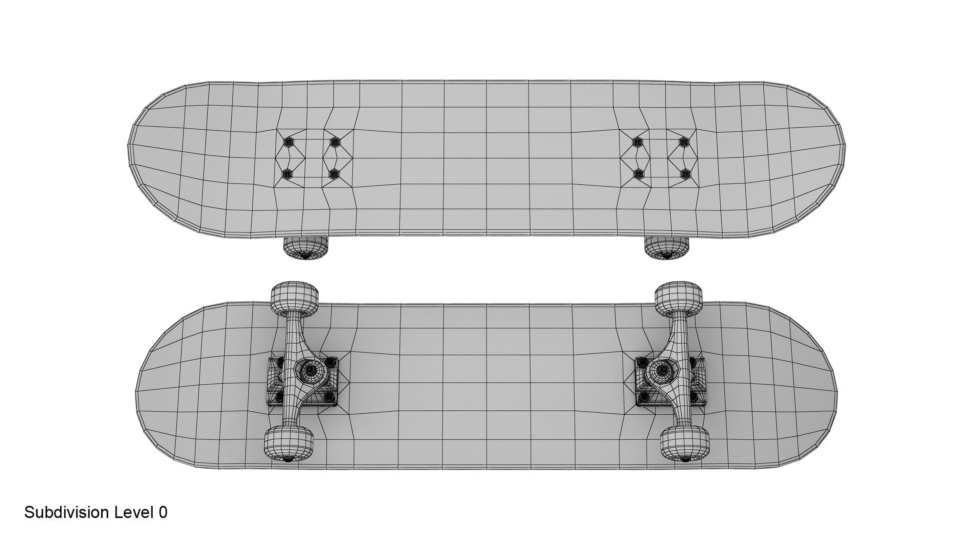 Skateboard 3D model | CGTrader