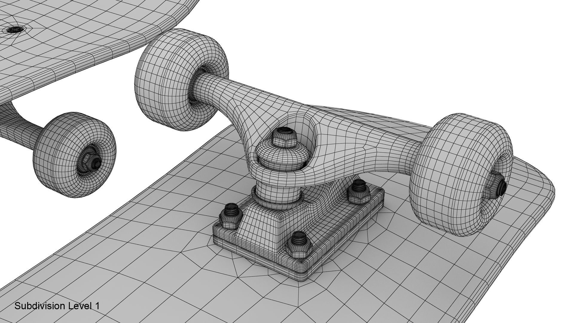 Skateboard 3D model | CGTrader