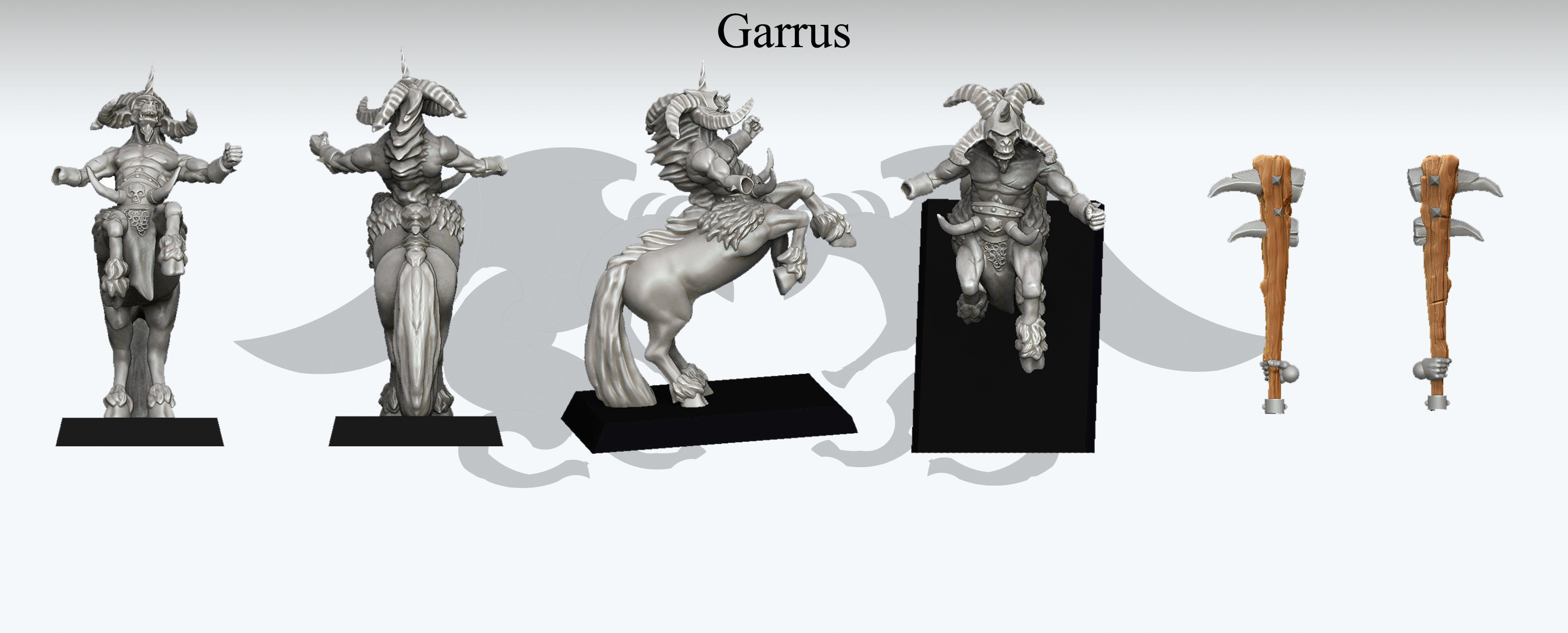 Modular Centaur Bundle 3D model 3D printable | CGTrader