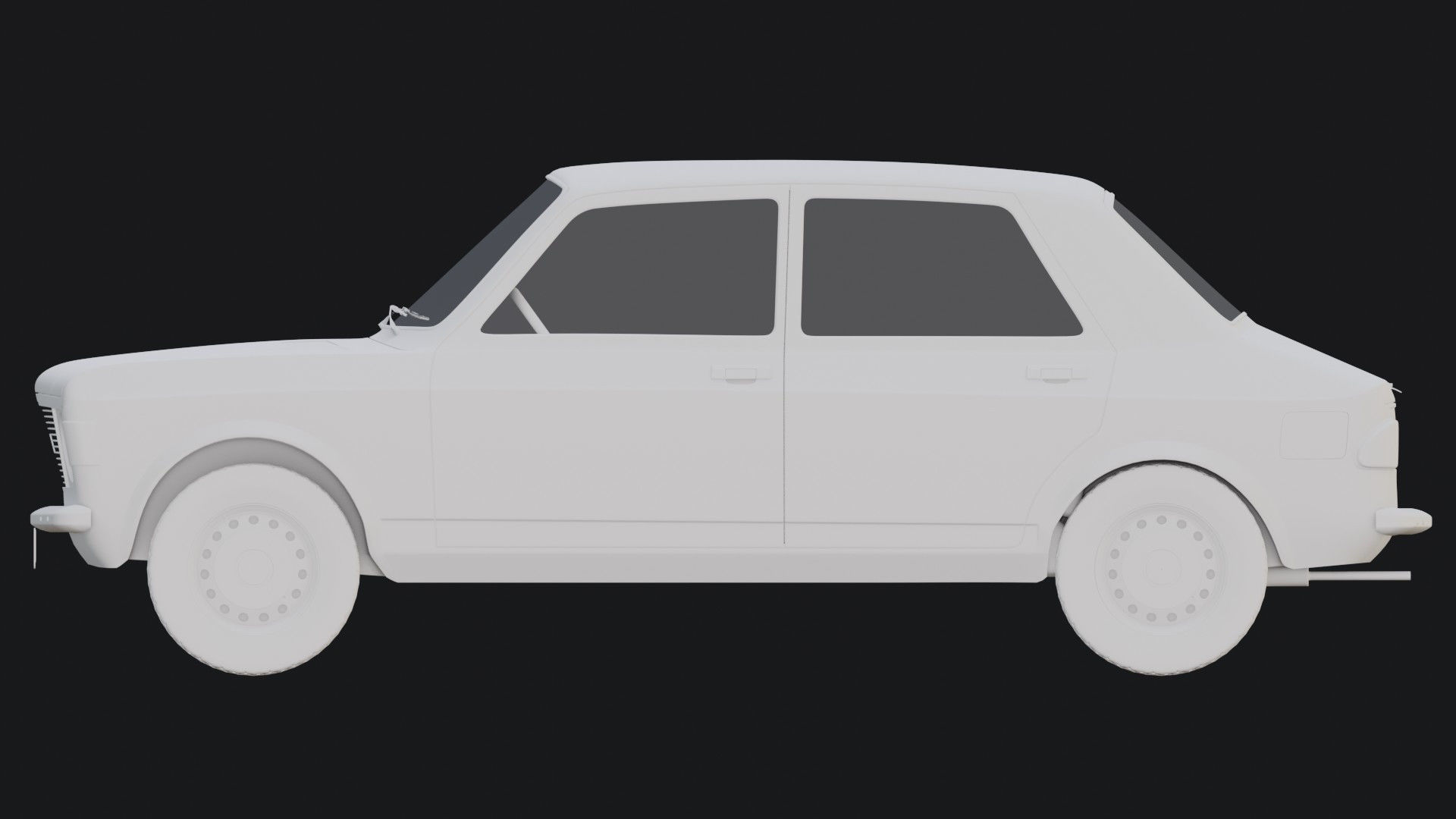 Zastava 1100 - Yugo Skala 3D model | CGTrader