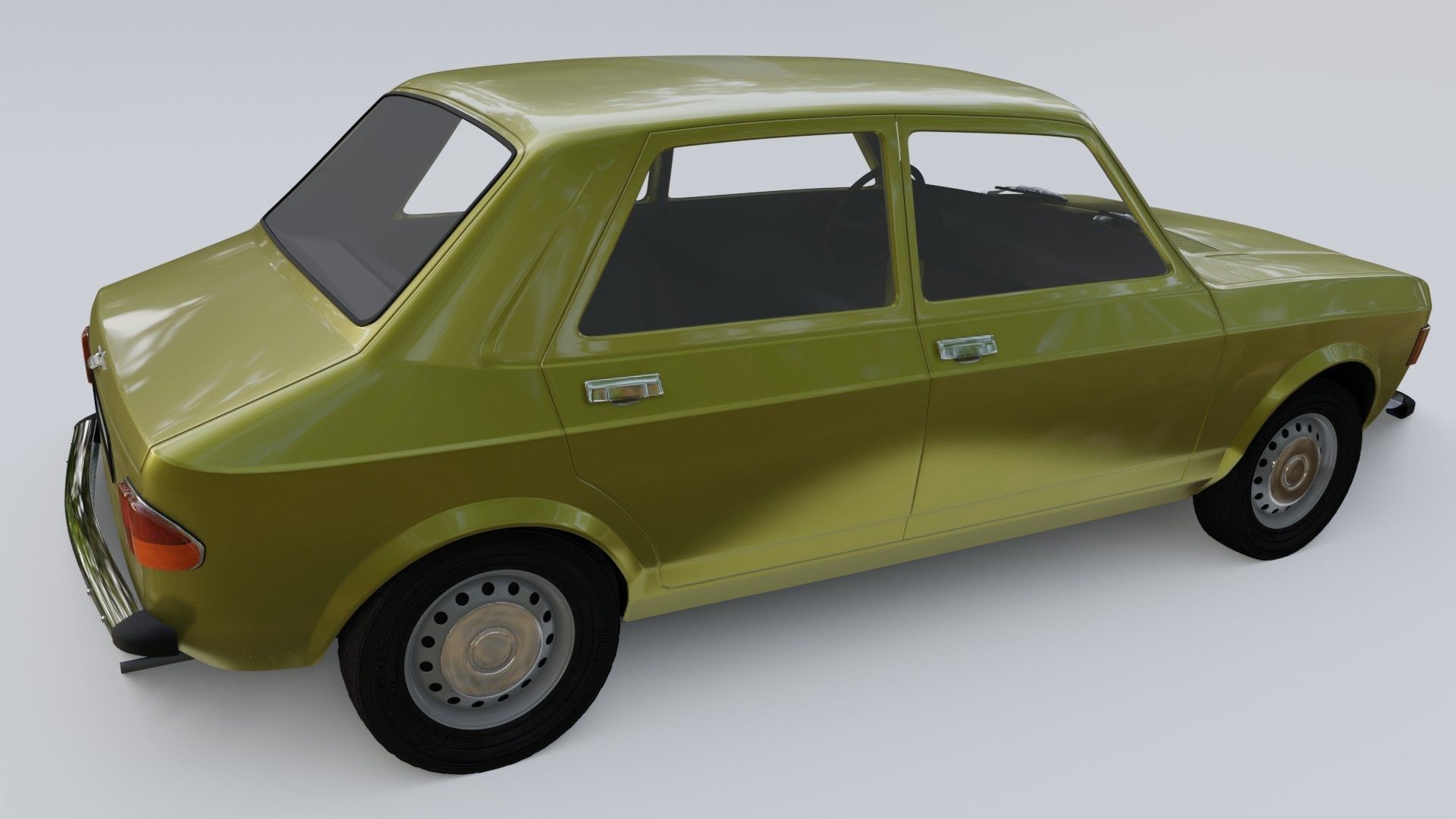 Zastava 1100 - Yugo Skala 3D model | CGTrader