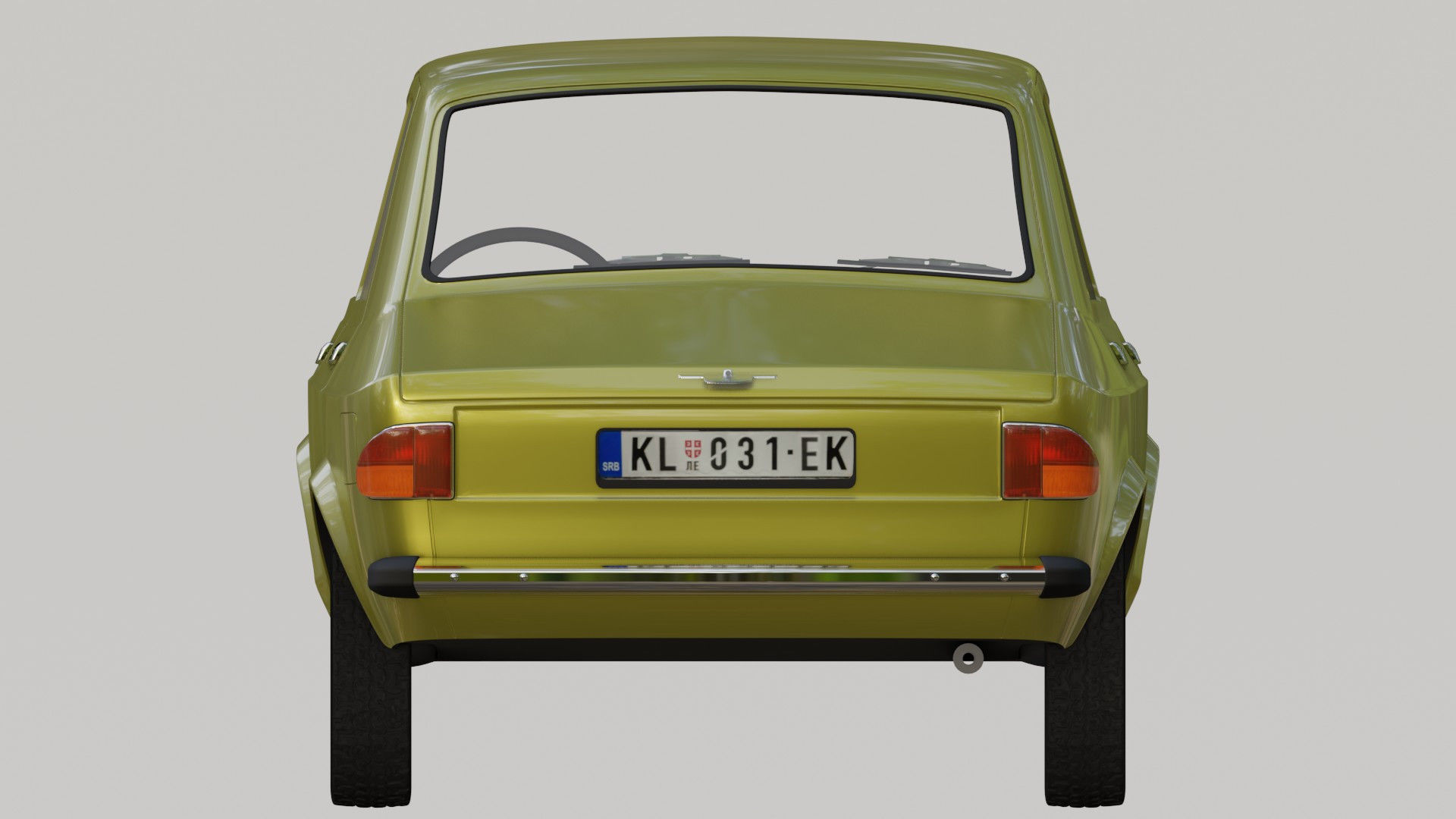 Zastava 1100 - Yugo Skala 3D model | CGTrader