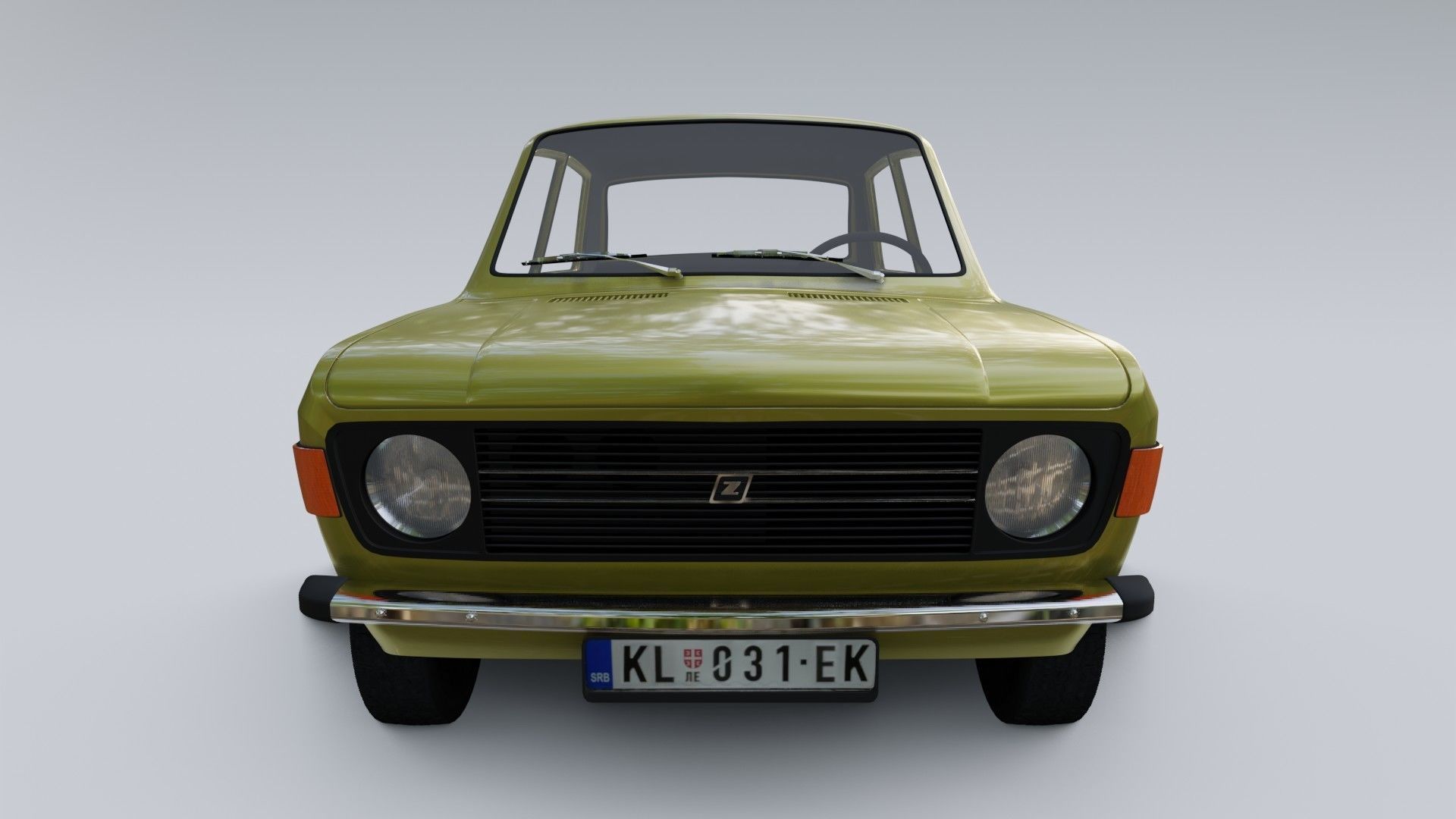 Zastava 1100 - Yugo Skala 3D model | CGTrader