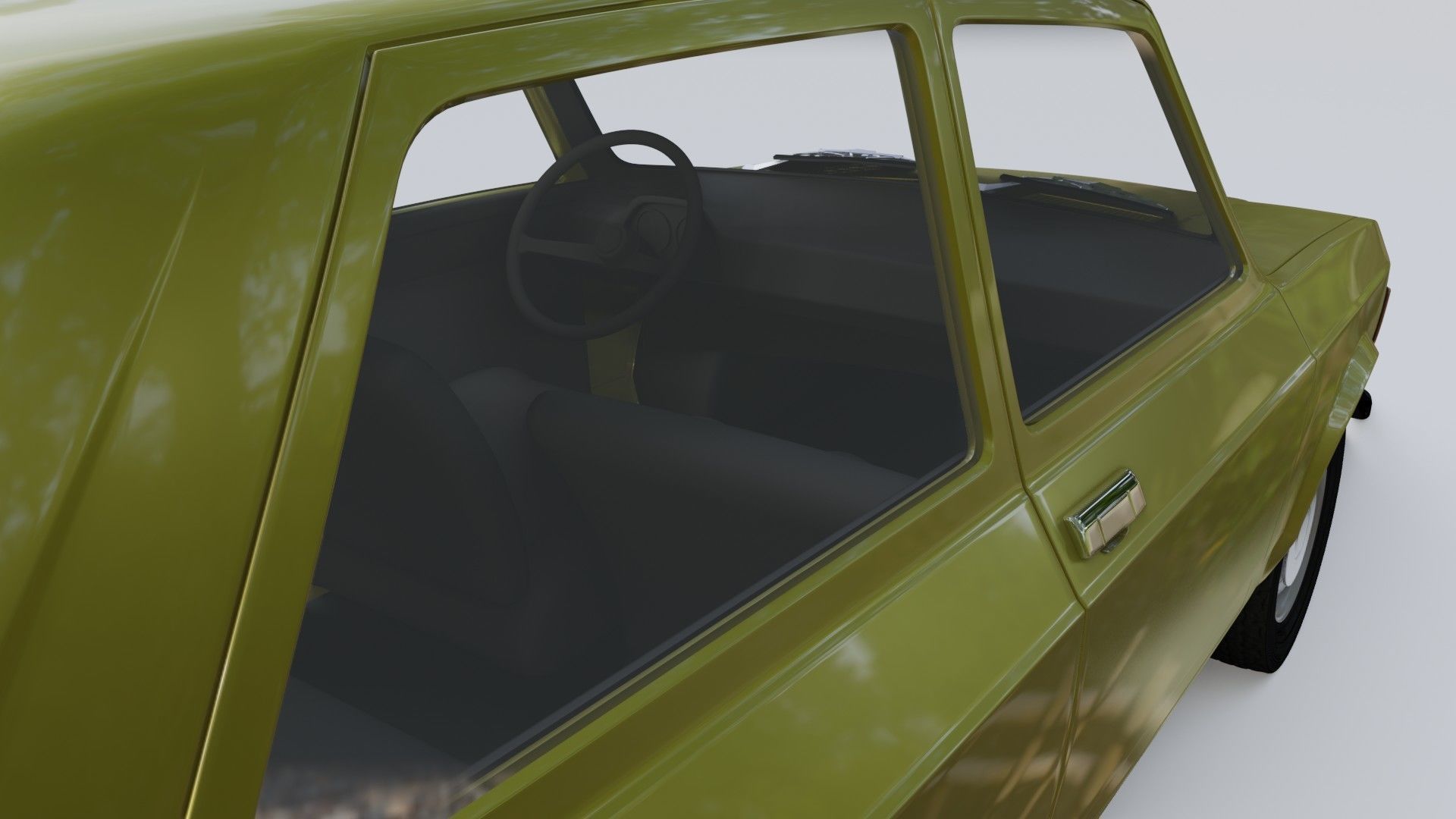 Zastava 1100 - Yugo Skala 3D model | CGTrader