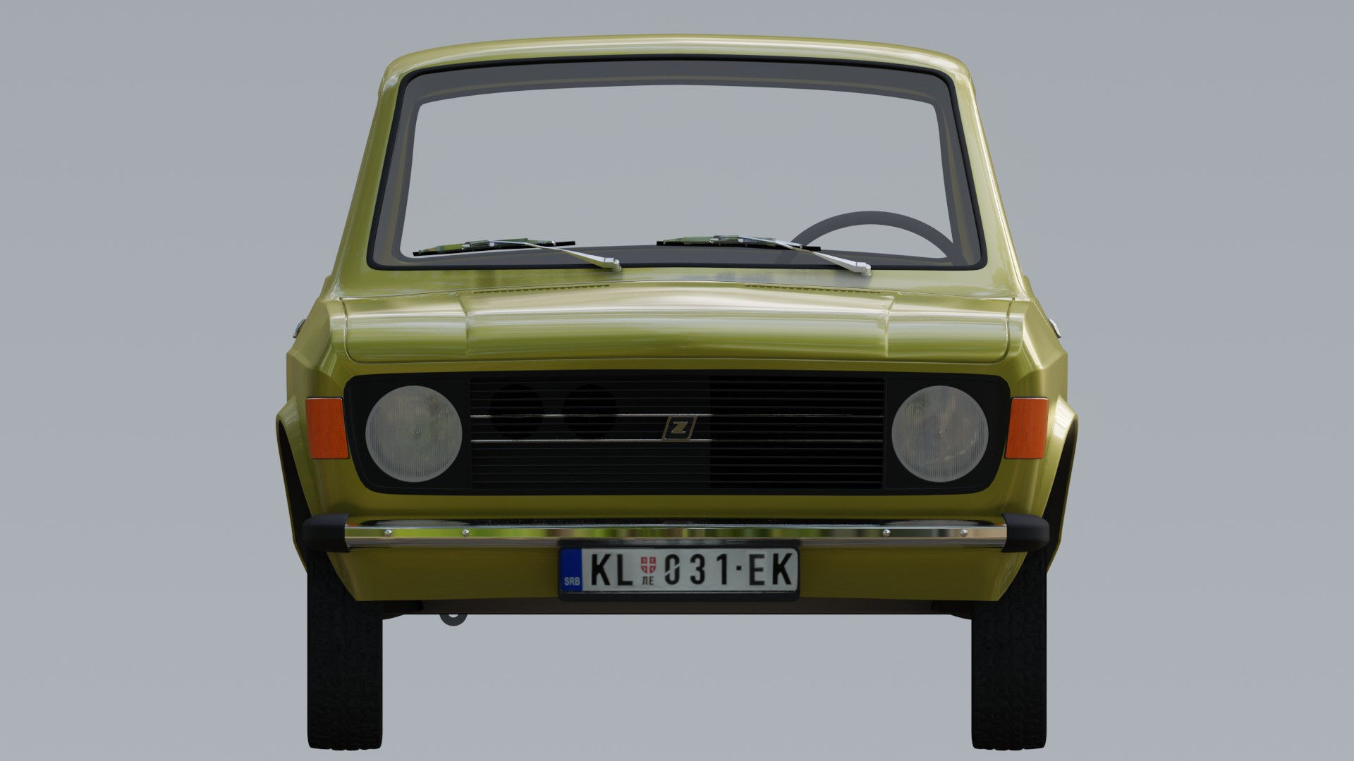 Zastava 1100 - Yugo Skala 3D model | CGTrader