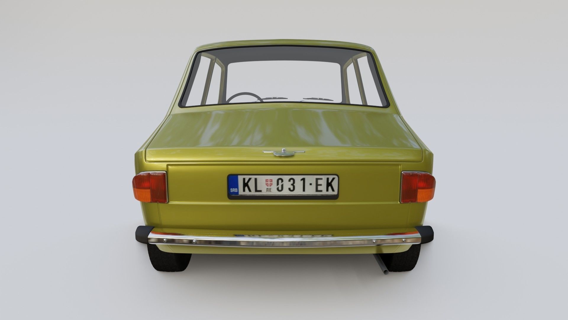 Zastava 1100 - Yugo Skala 3D model | CGTrader