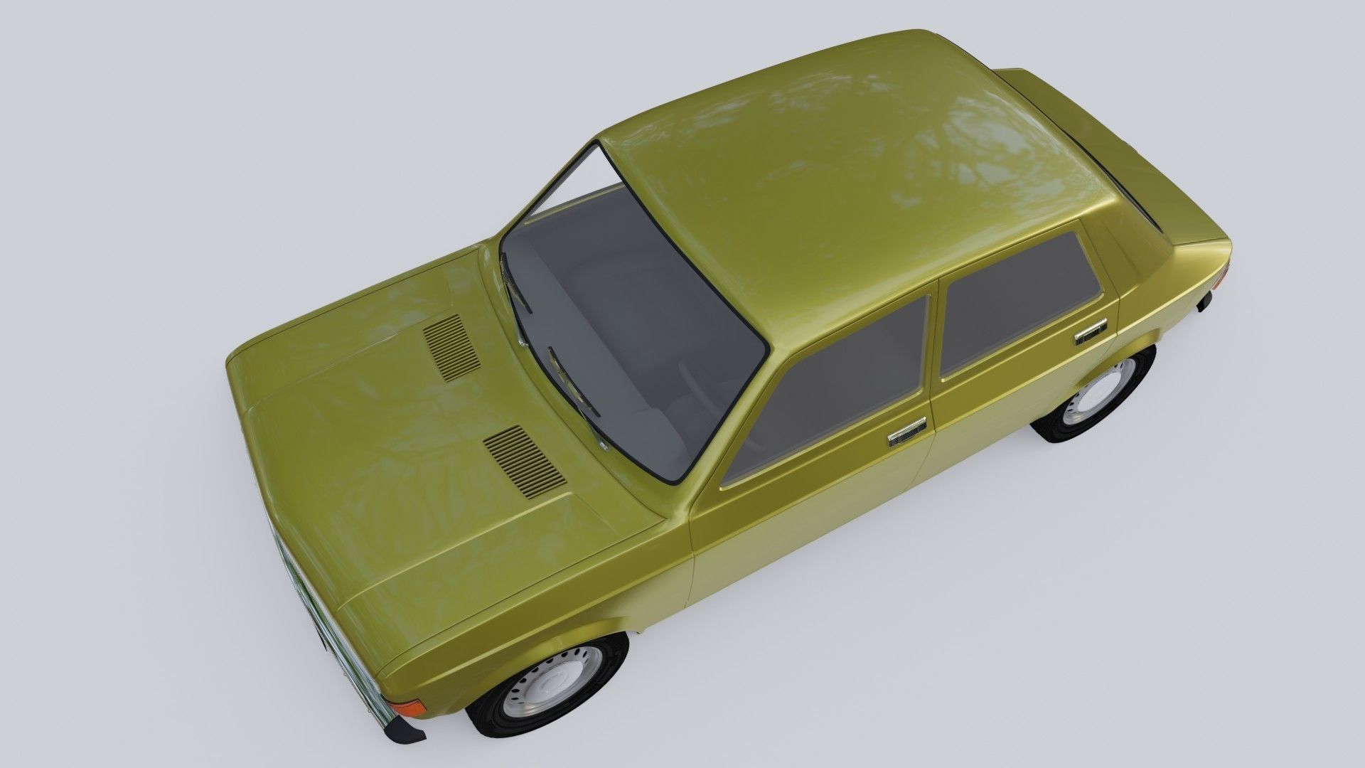 Zastava 1100 - Yugo Skala 3D model | CGTrader