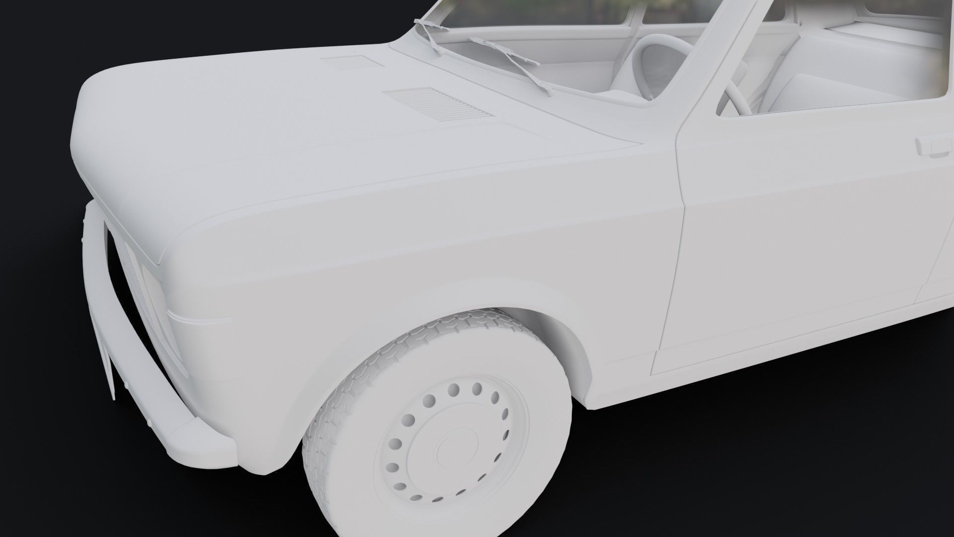Zastava 1100 - Yugo Skala 3D model | CGTrader