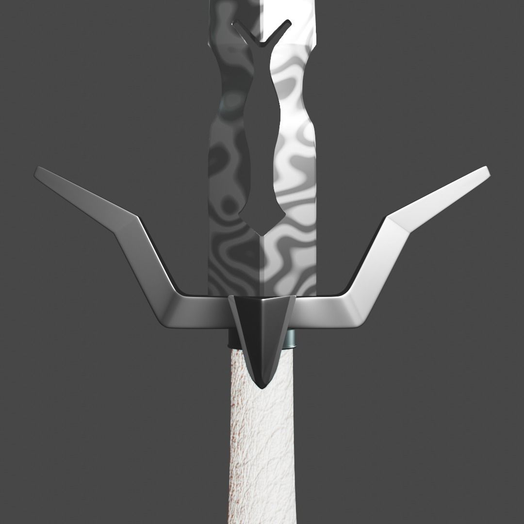 3D model Zireal Sword The Witcher 3 VR / AR / low-poly | CGTrader