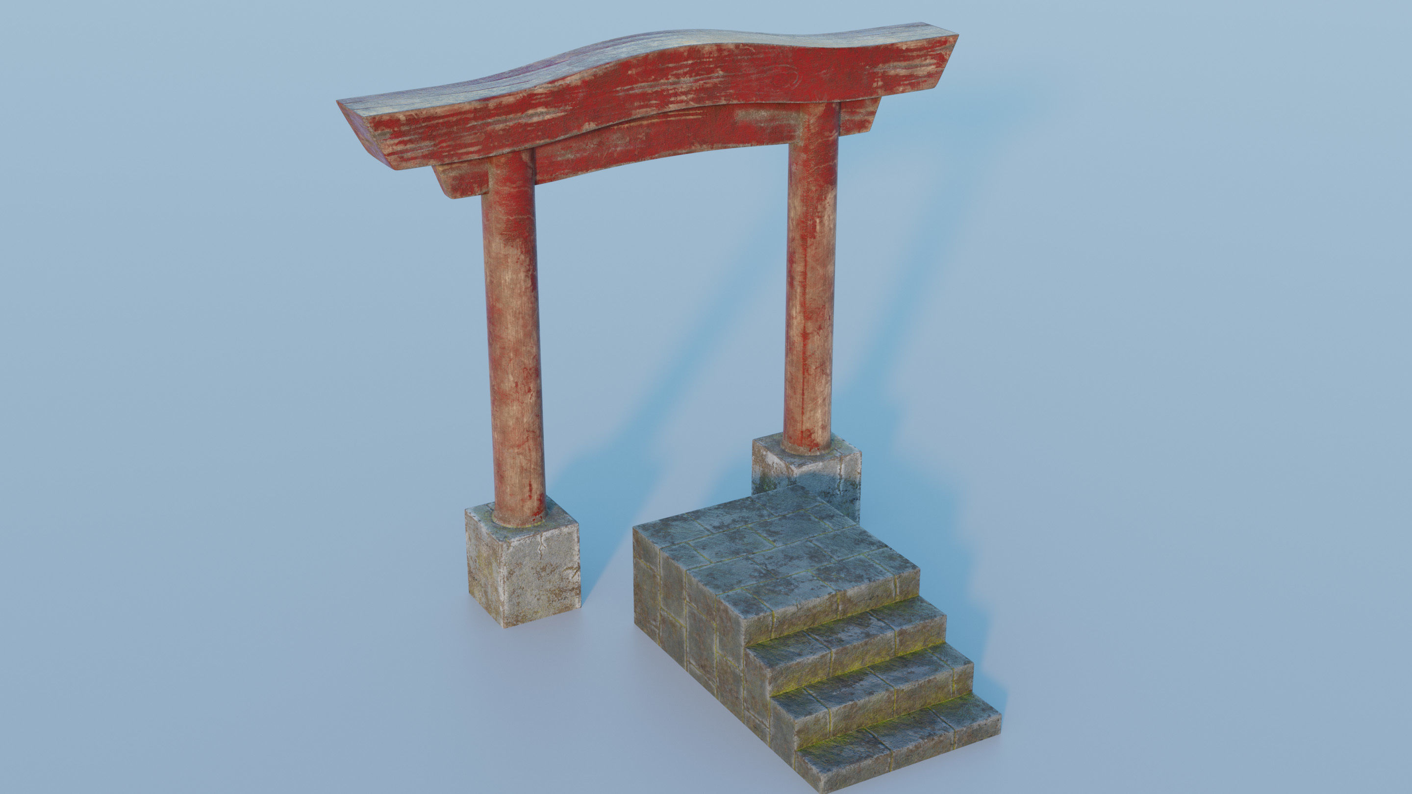 3D model Torri japan VR / AR / low-poly | CGTrader