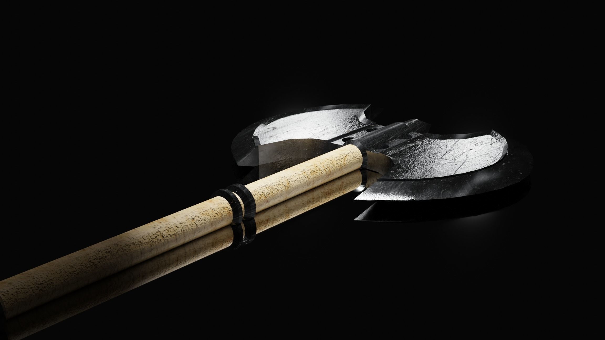 Vikings Axe 3D model | CGTrader