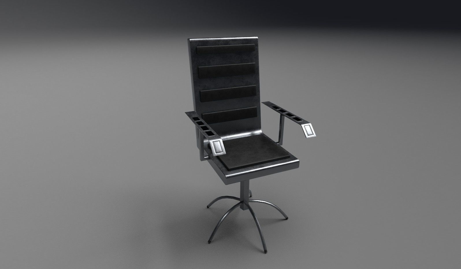 3D model Sci Fi Office Chair VR / AR / low-poly | CGTrader