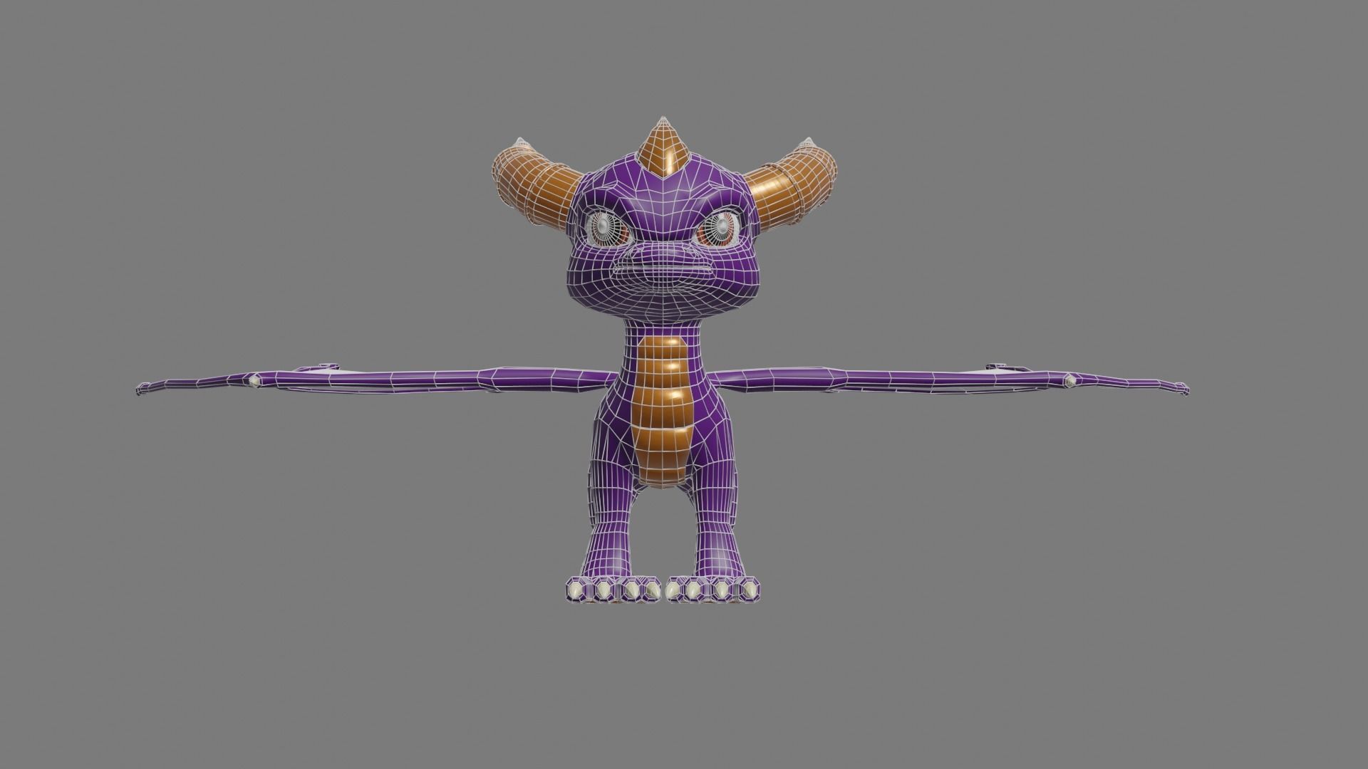 3D model Spyro the Dragon Skylander Academy Model VR / AR / low-poly ...