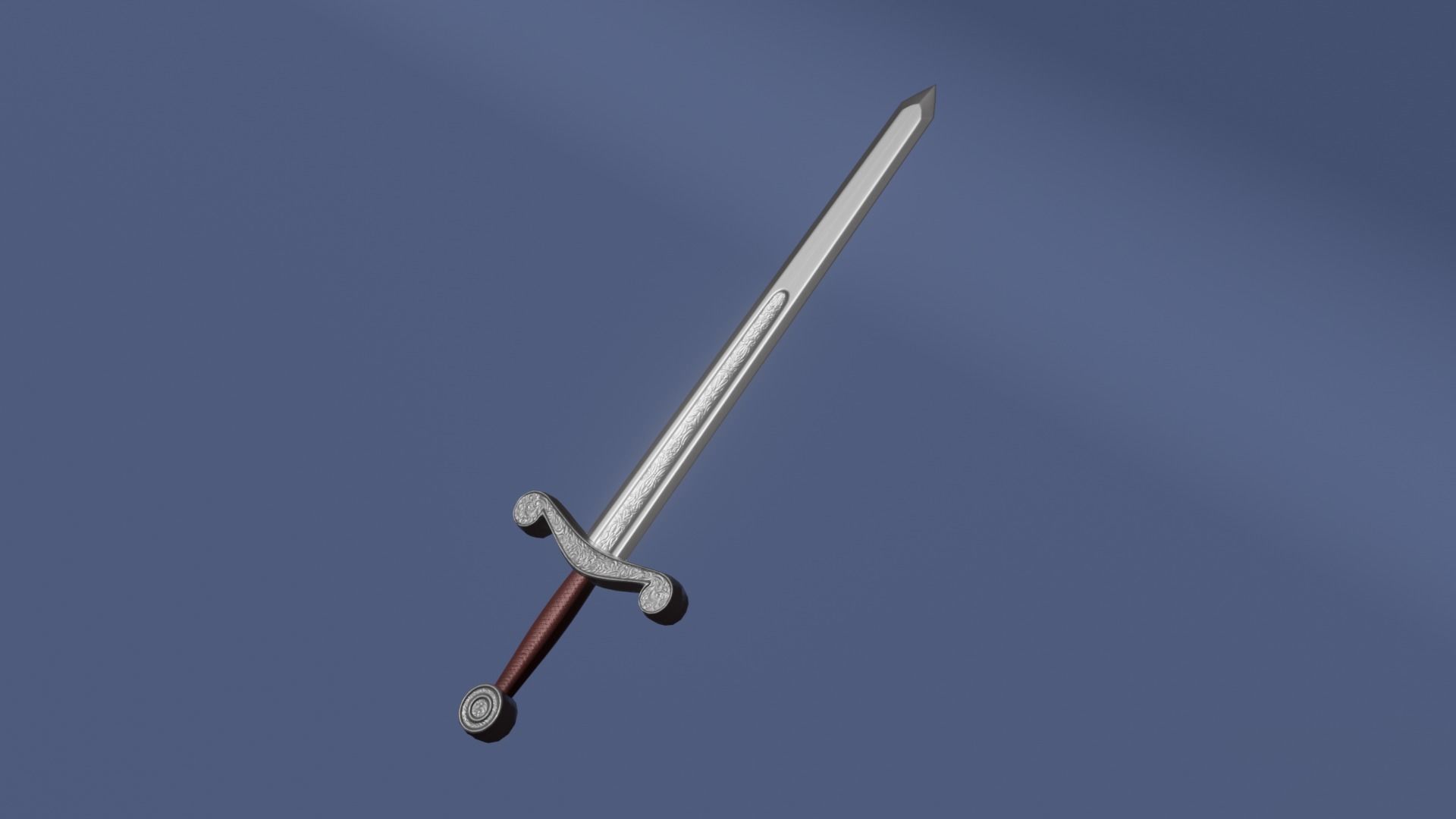 3D model Classic Sword VR / AR / low-poly | CGTrader