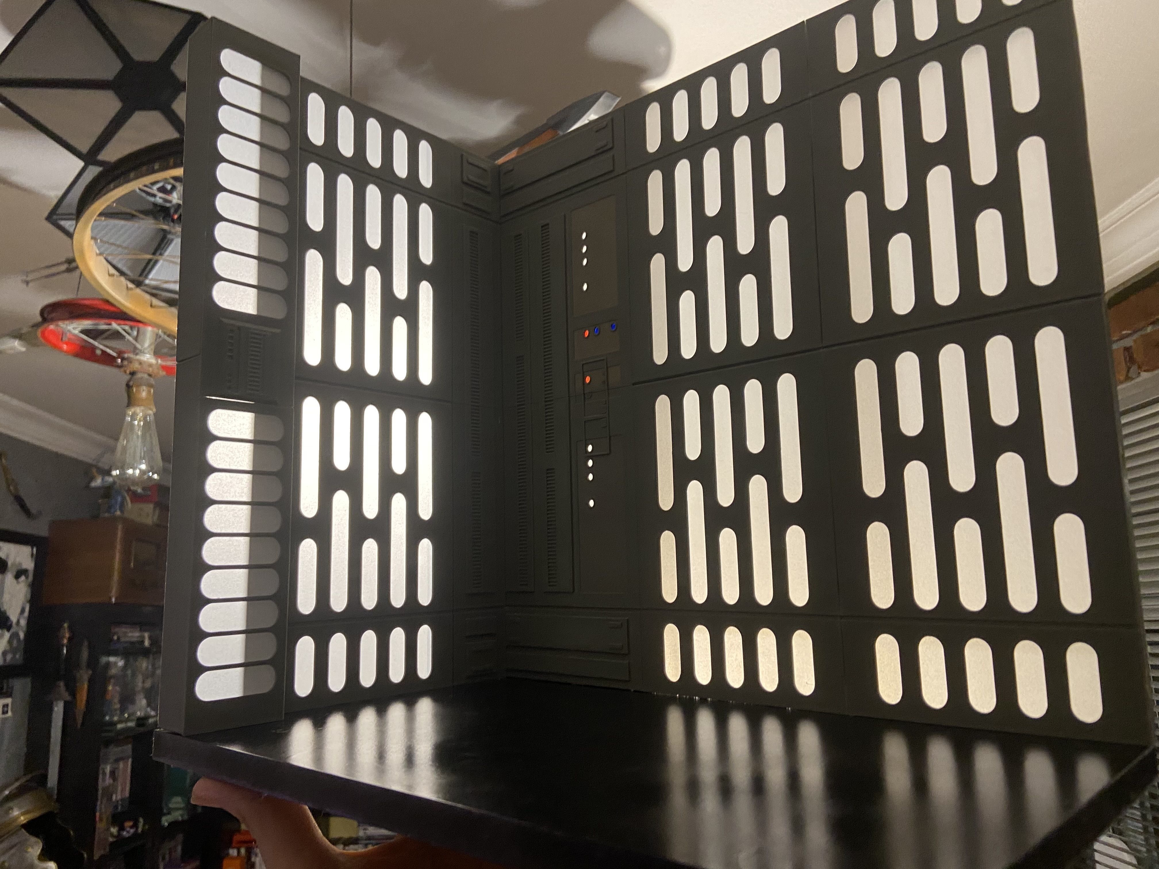 DEATH STAR DIORAMA V2 FOR 6INCH AND 3 75INCH FIGURES 3D model 3D ...