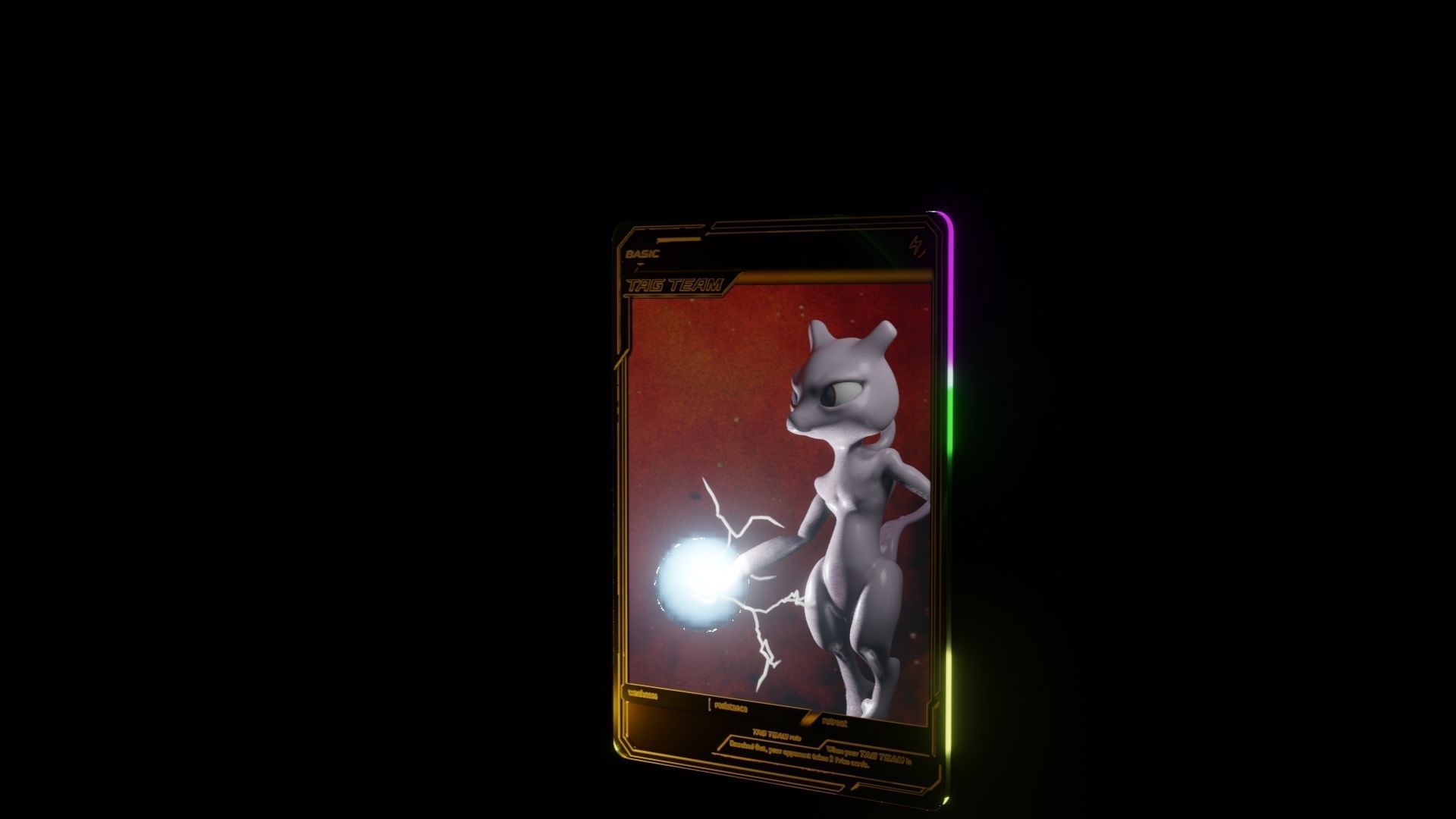 pokemon card 3D model animated rigged | CGTrader