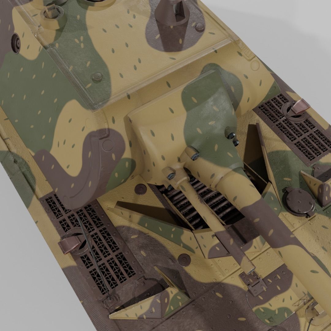 Panzerkampfwagen VIII Maus free 3D model | CGTrader