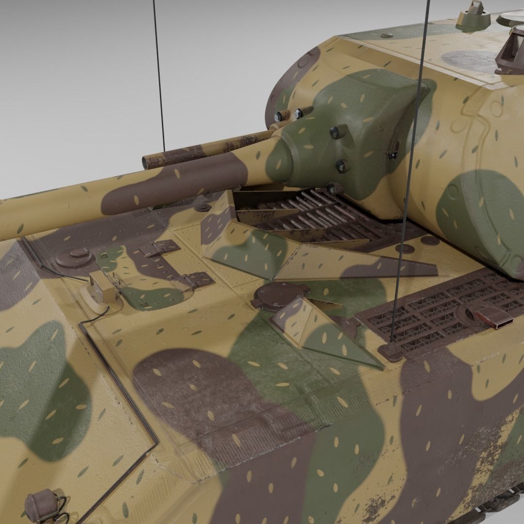 Panzerkampfwagen VIII Maus free 3D model | CGTrader