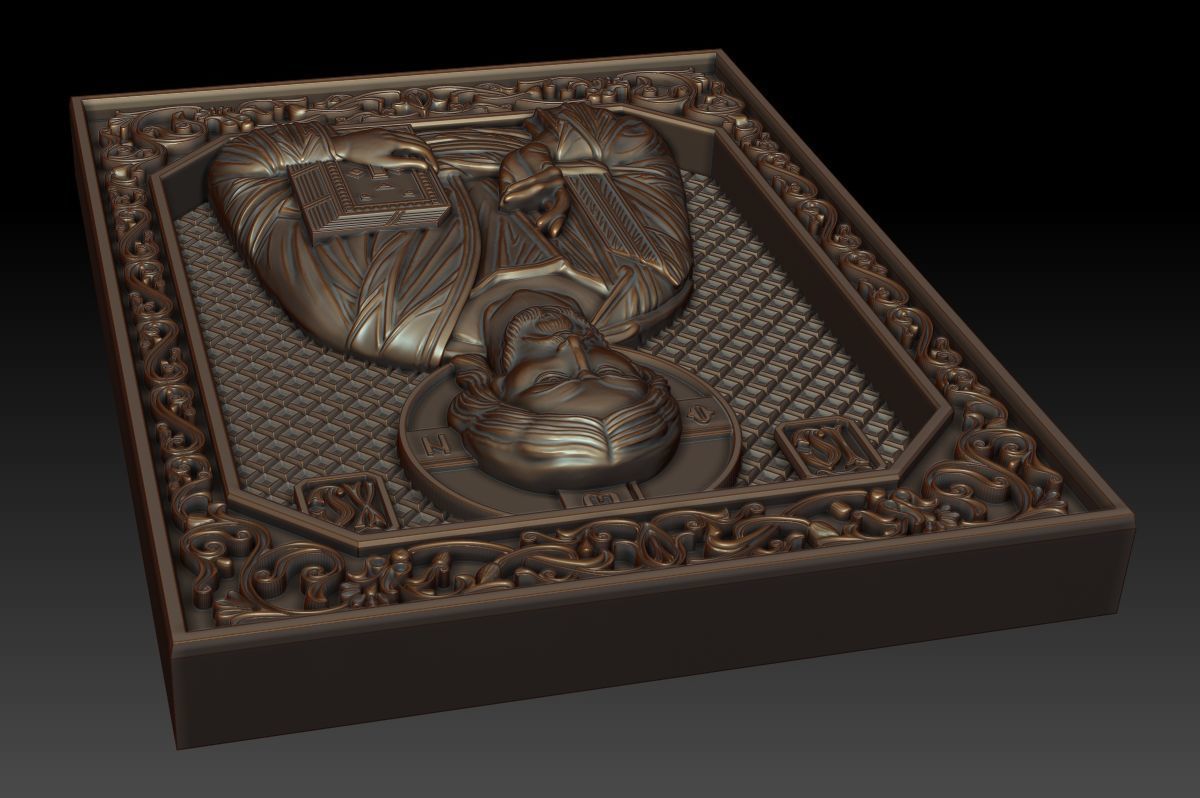 Jesus Christ Icon 3D model | CGTrader