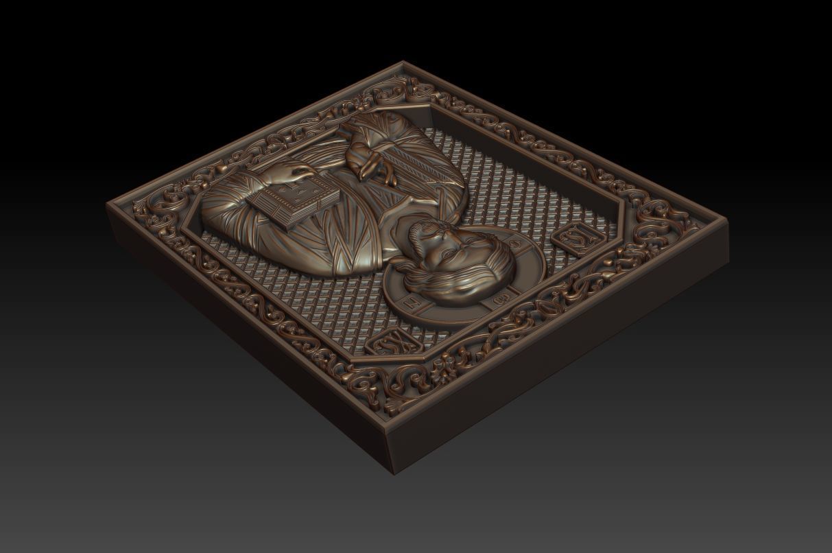 Jesus Christ Icon 3D model | CGTrader