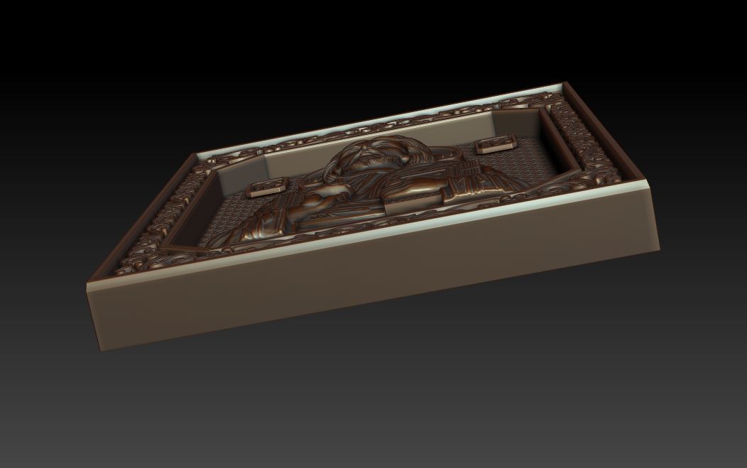 Jesus Christ Icon 3D model | CGTrader