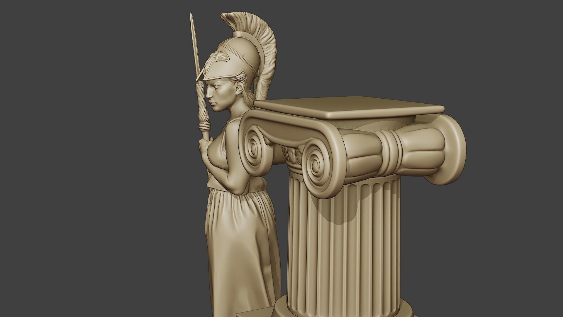 Athena A1 3D model 3D printable | CGTrader