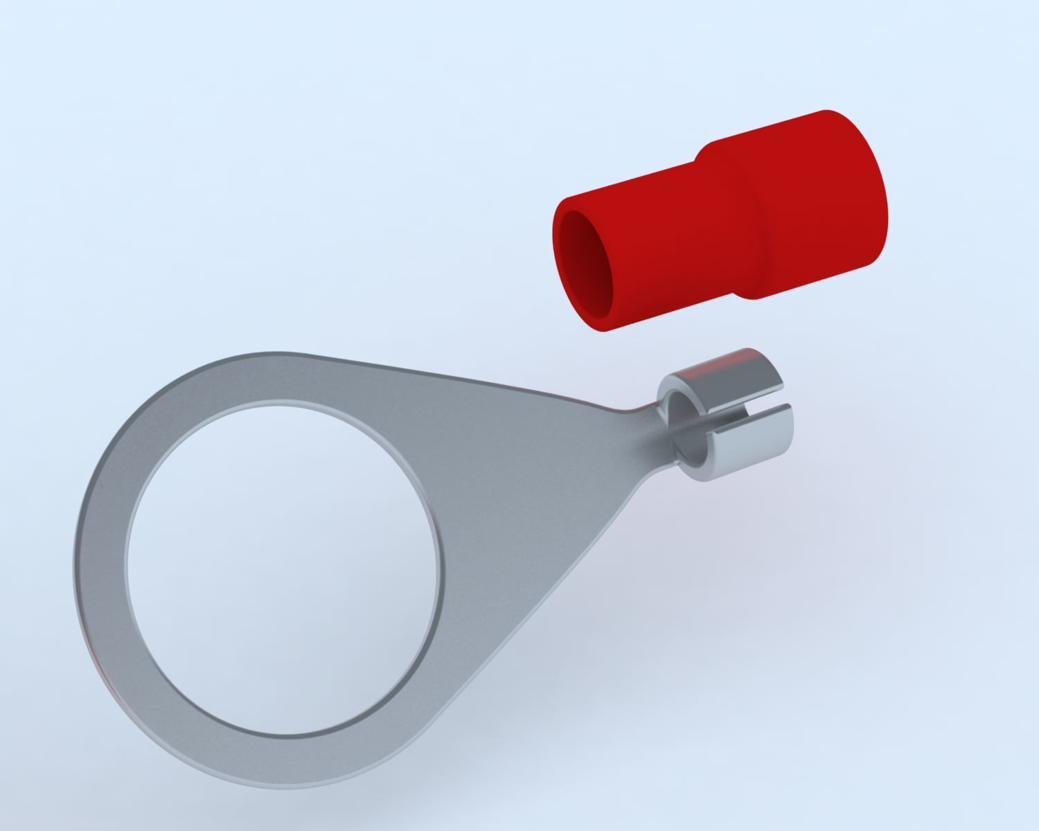 Grounding lug 3D model | CGTrader