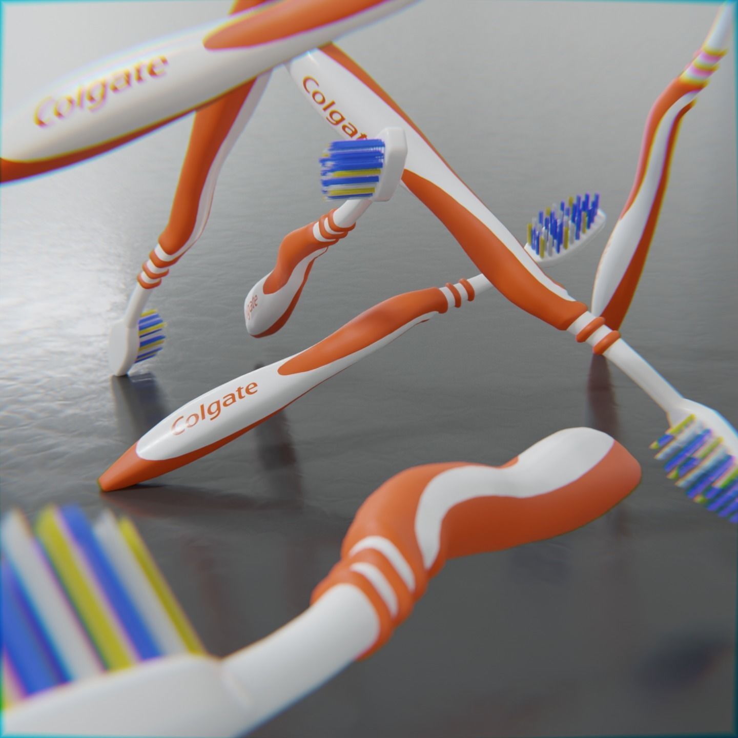 Colgate ZIGZAG 3D model | CGTrader