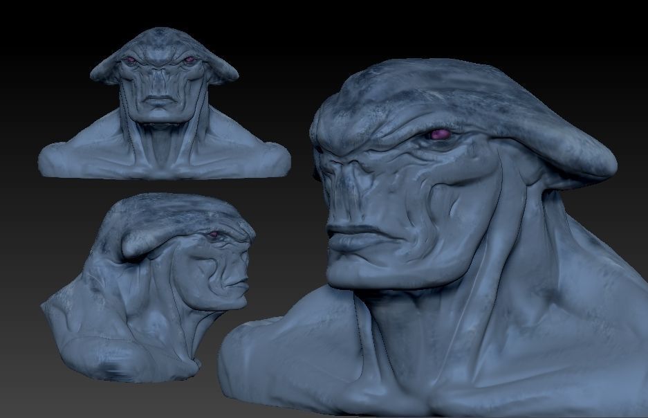 Shark Demon 3D model | CGTrader