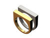 Flat top rectangular signet ring 3D model 3D printable | CGTrader