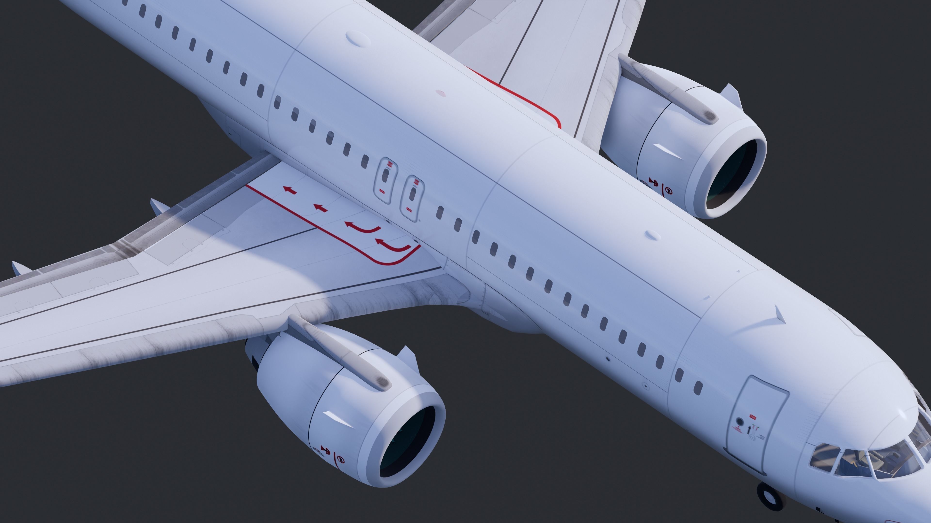 Airbus A320 Generic 3D model | CGTrader