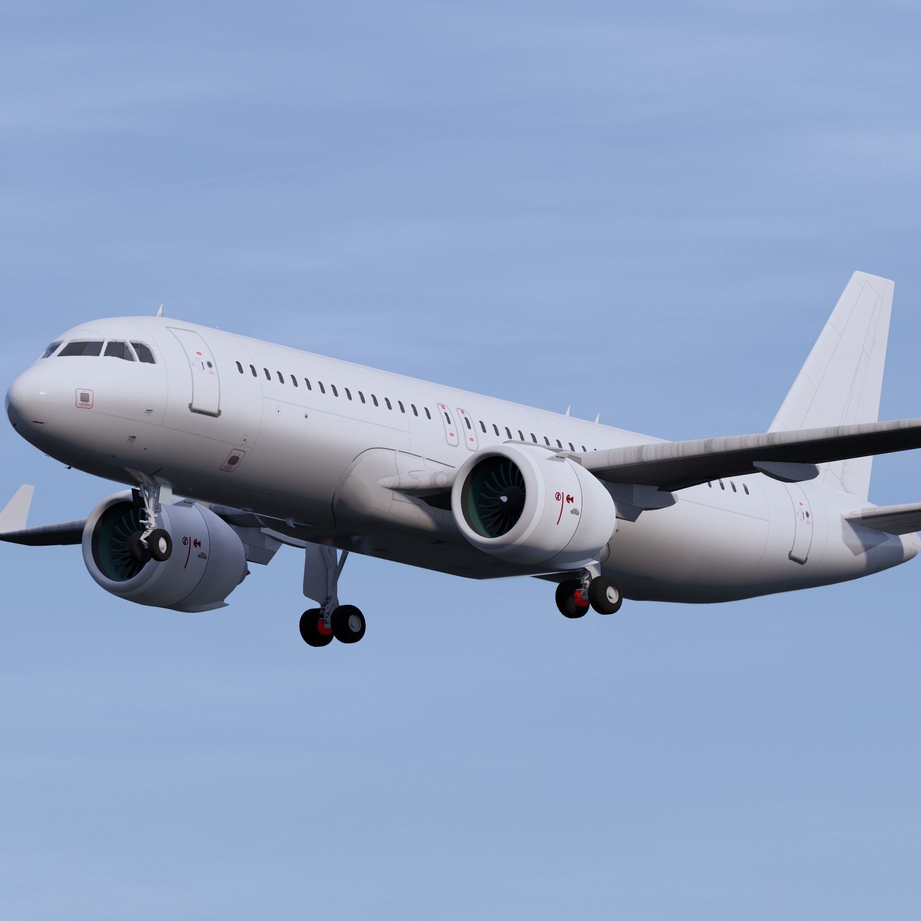 Airbus A320 Generic 3D model | CGTrader