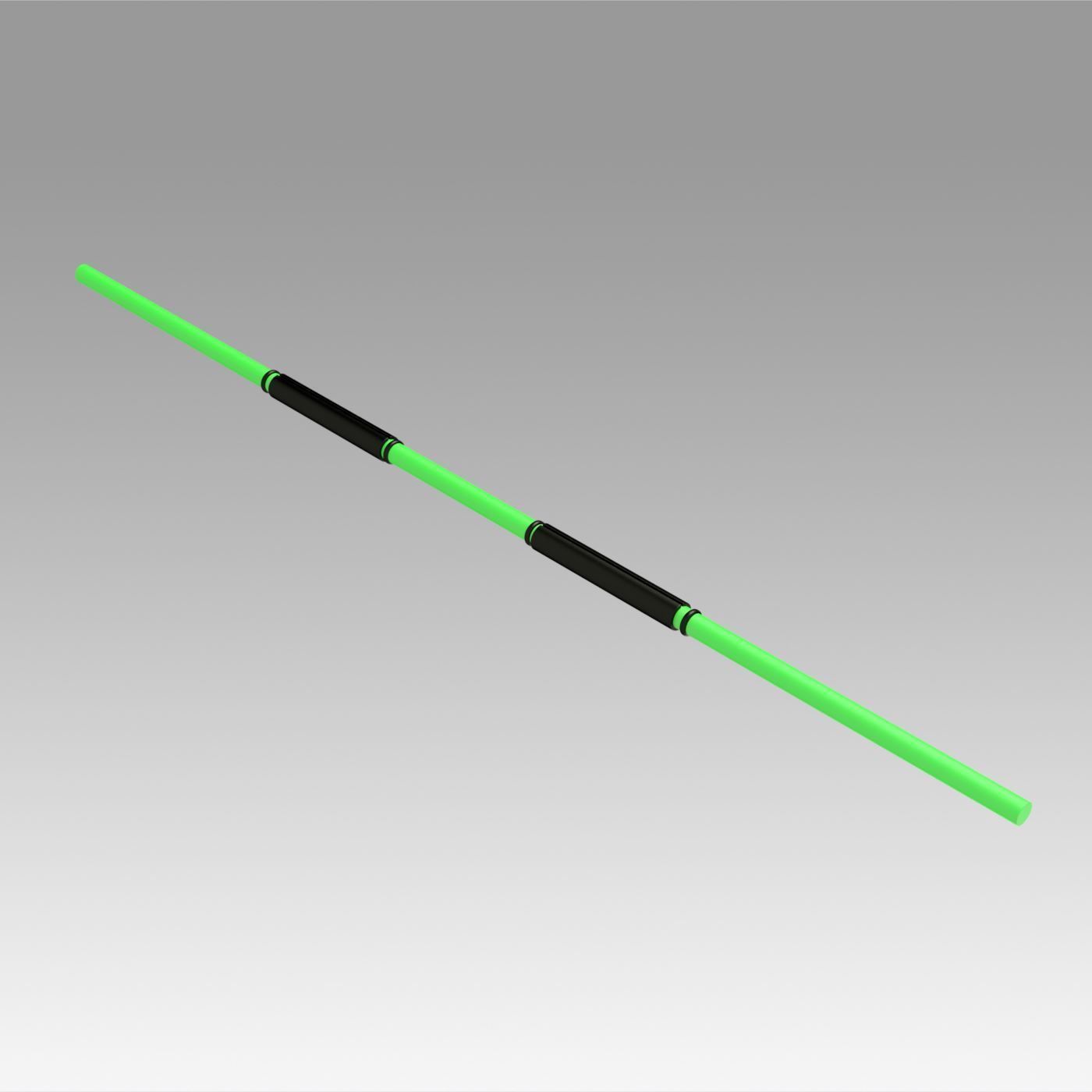 Mortal Kombat 11 Jade Stick Cosplay Weapon Prop 3D model 3D printable ...