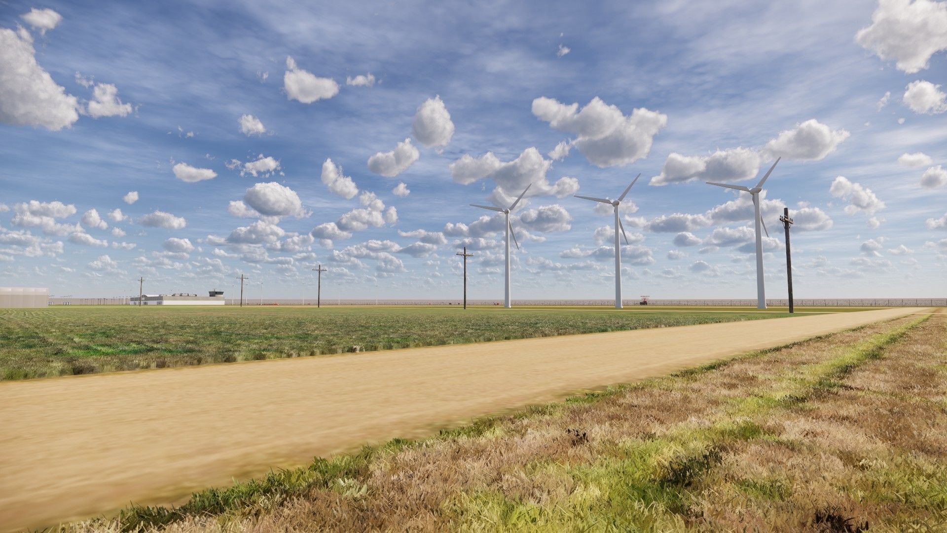 Airport Scene 3D model | CGTrader