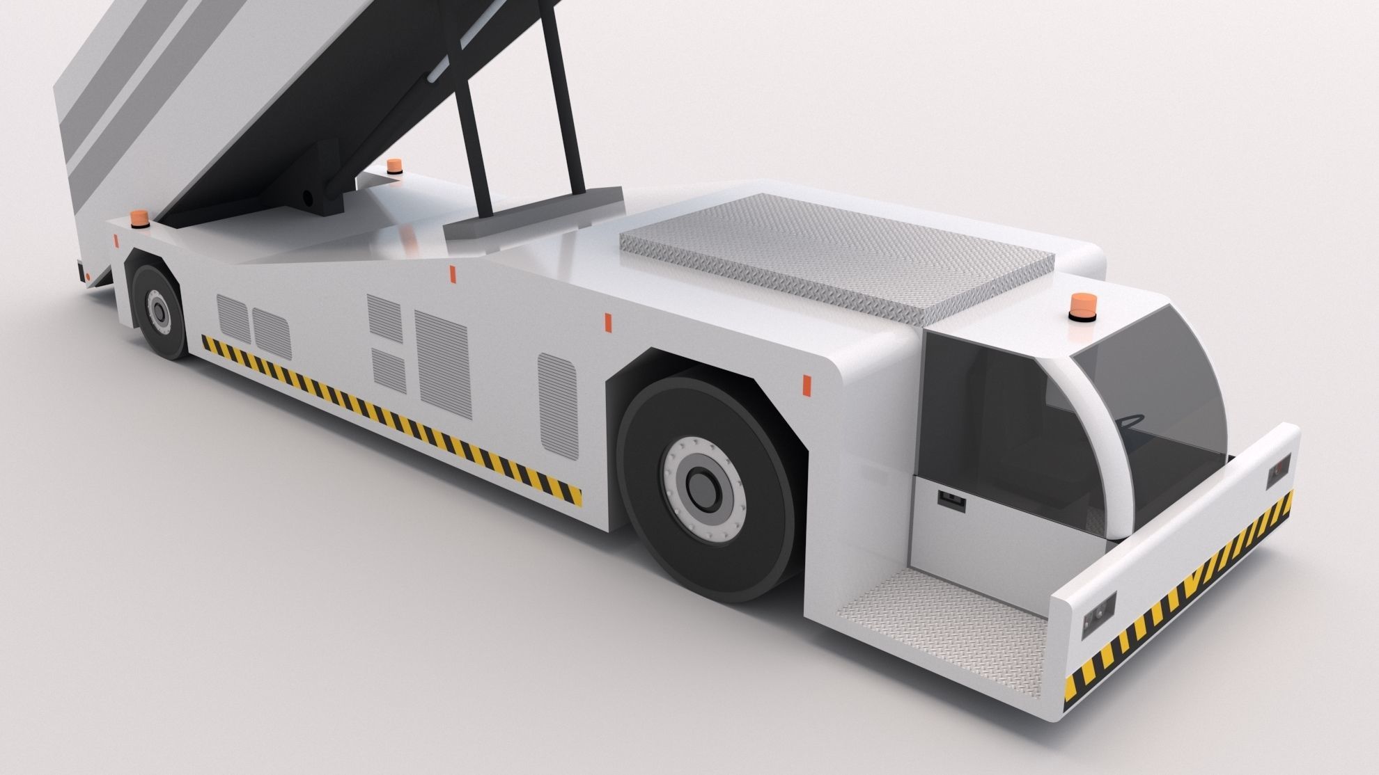 3D model Airport Stair Vehicle VR / AR / low-poly | CGTrader