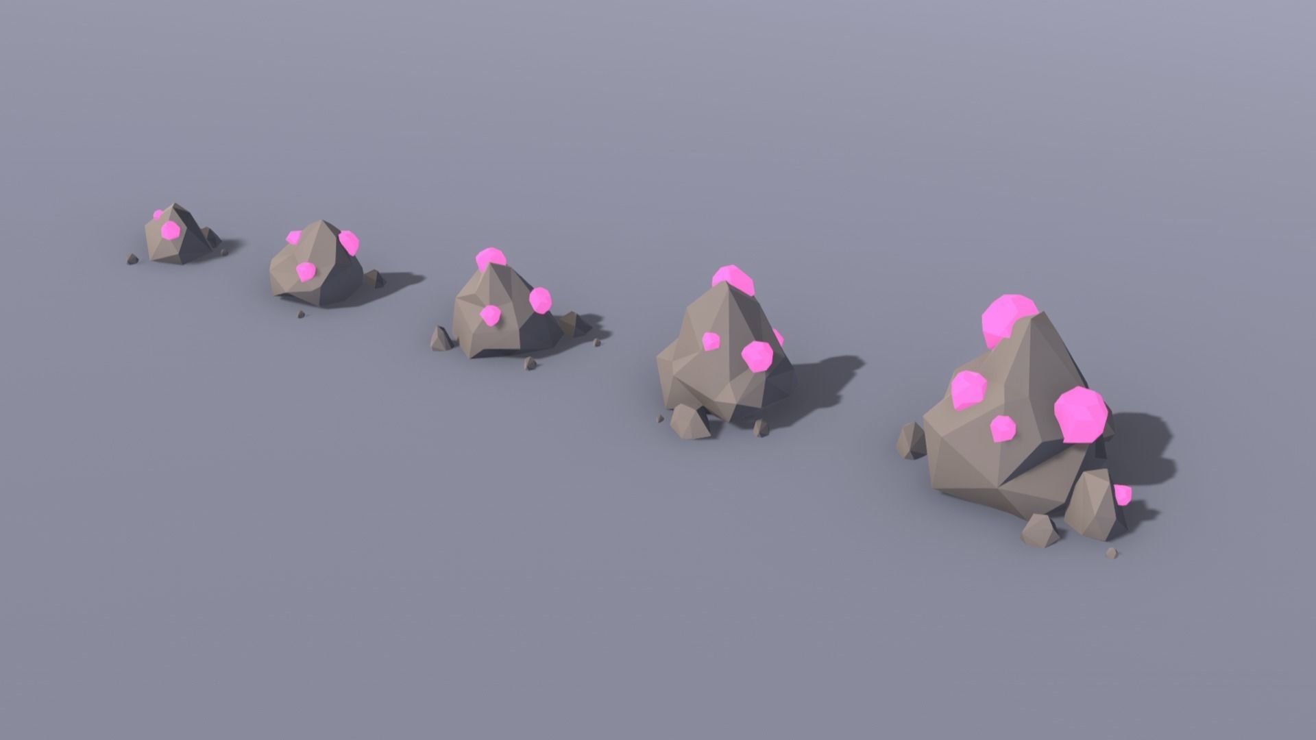 3D model Low Poly Ore VR / AR / low-poly | CGTrader