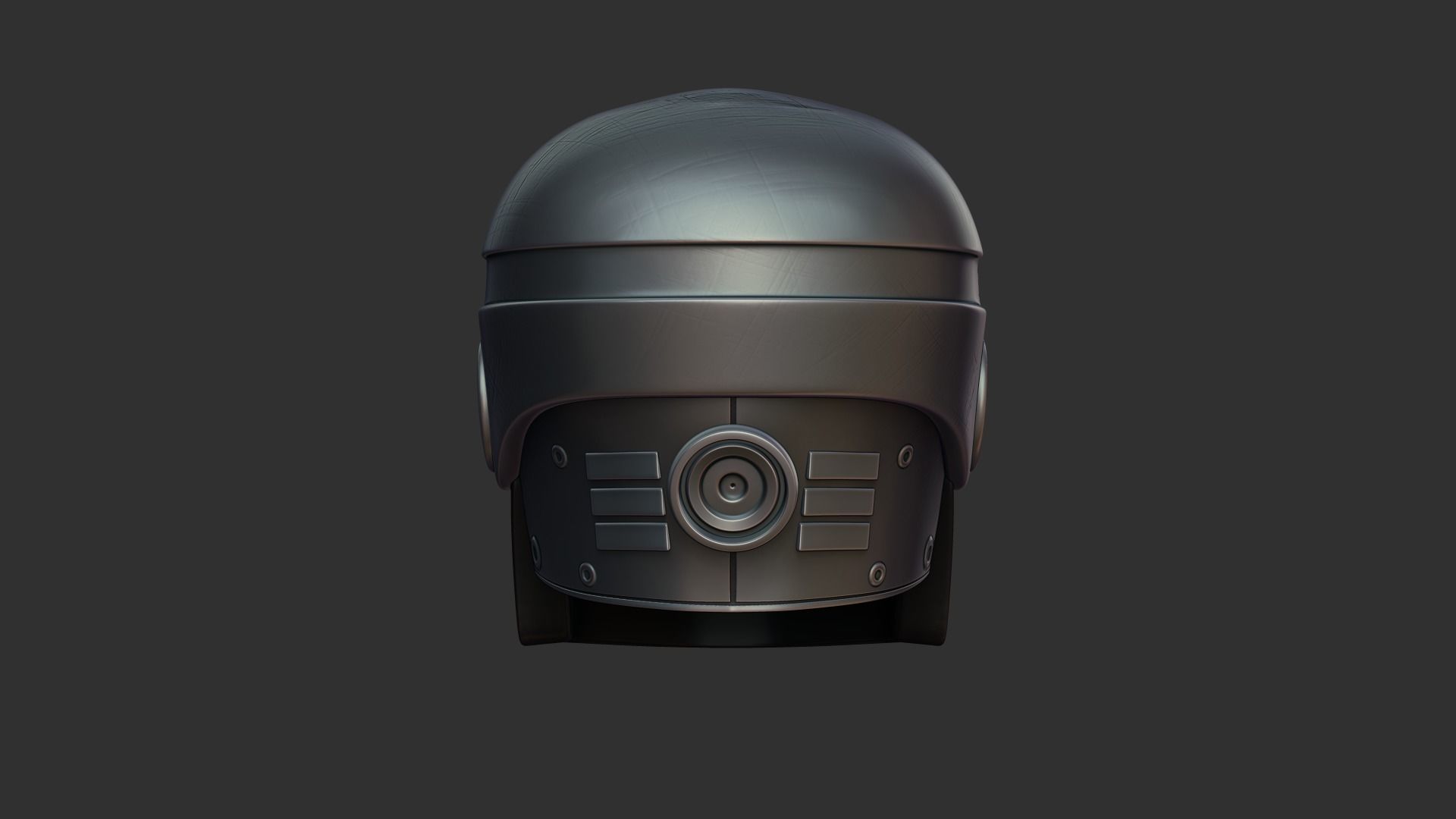 Robocop Helmet - Keychain - Pendant 3D model 3D printable | CGTrader