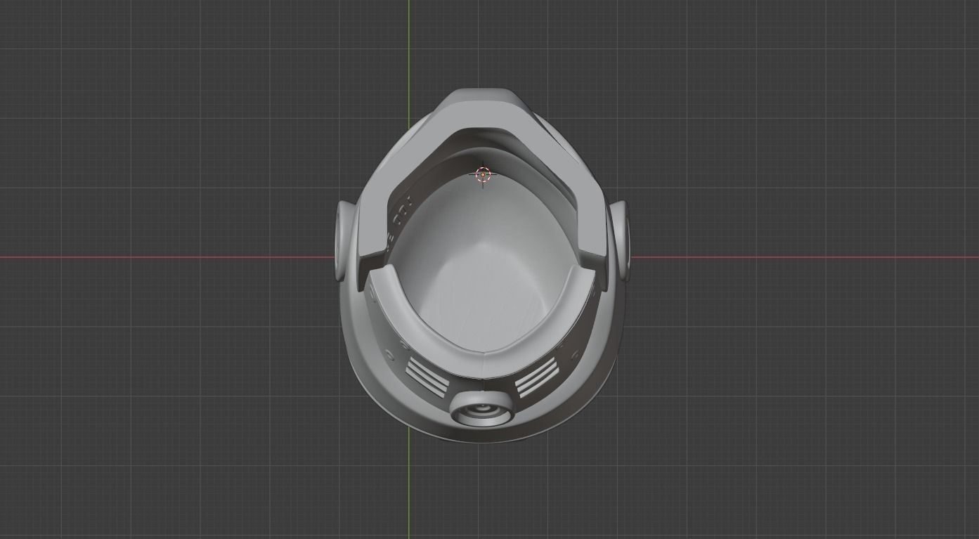Robocop Helmet - Keychain - Pendant 3D model 3D printable | CGTrader