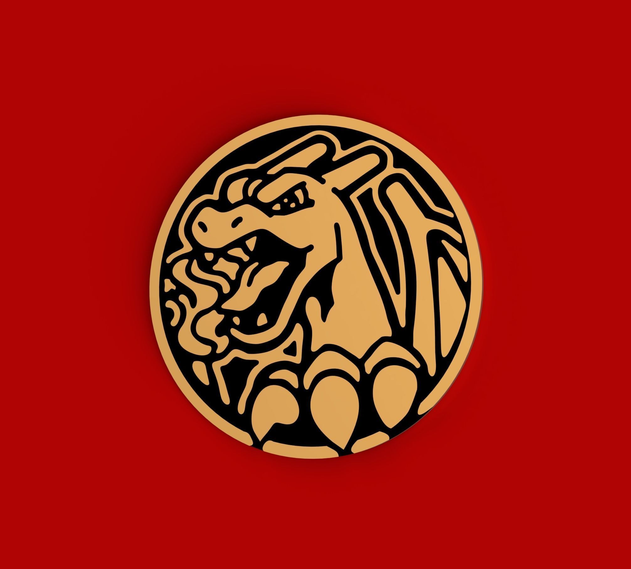 Charizard Pokemon coin 3D model 3D printable | CGTrader