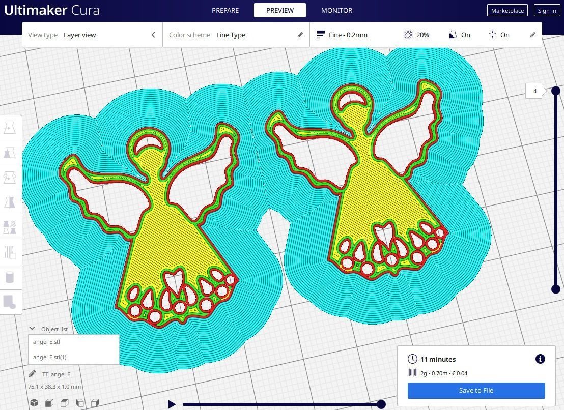 christmas pack earring 3D model 3D printable | CGTrader