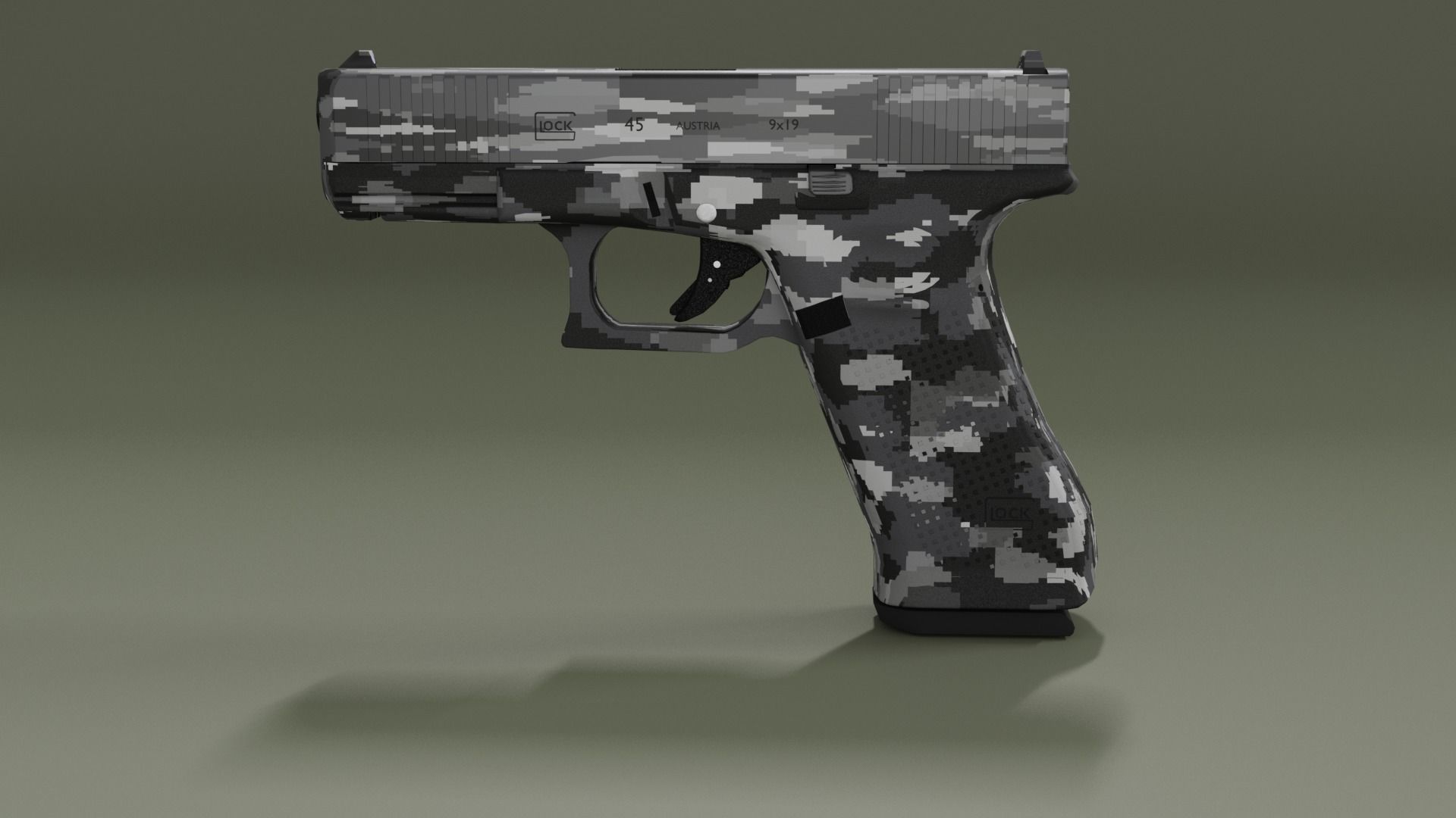 3D model HQ G45 VR / AR / low-poly | CGTrader
