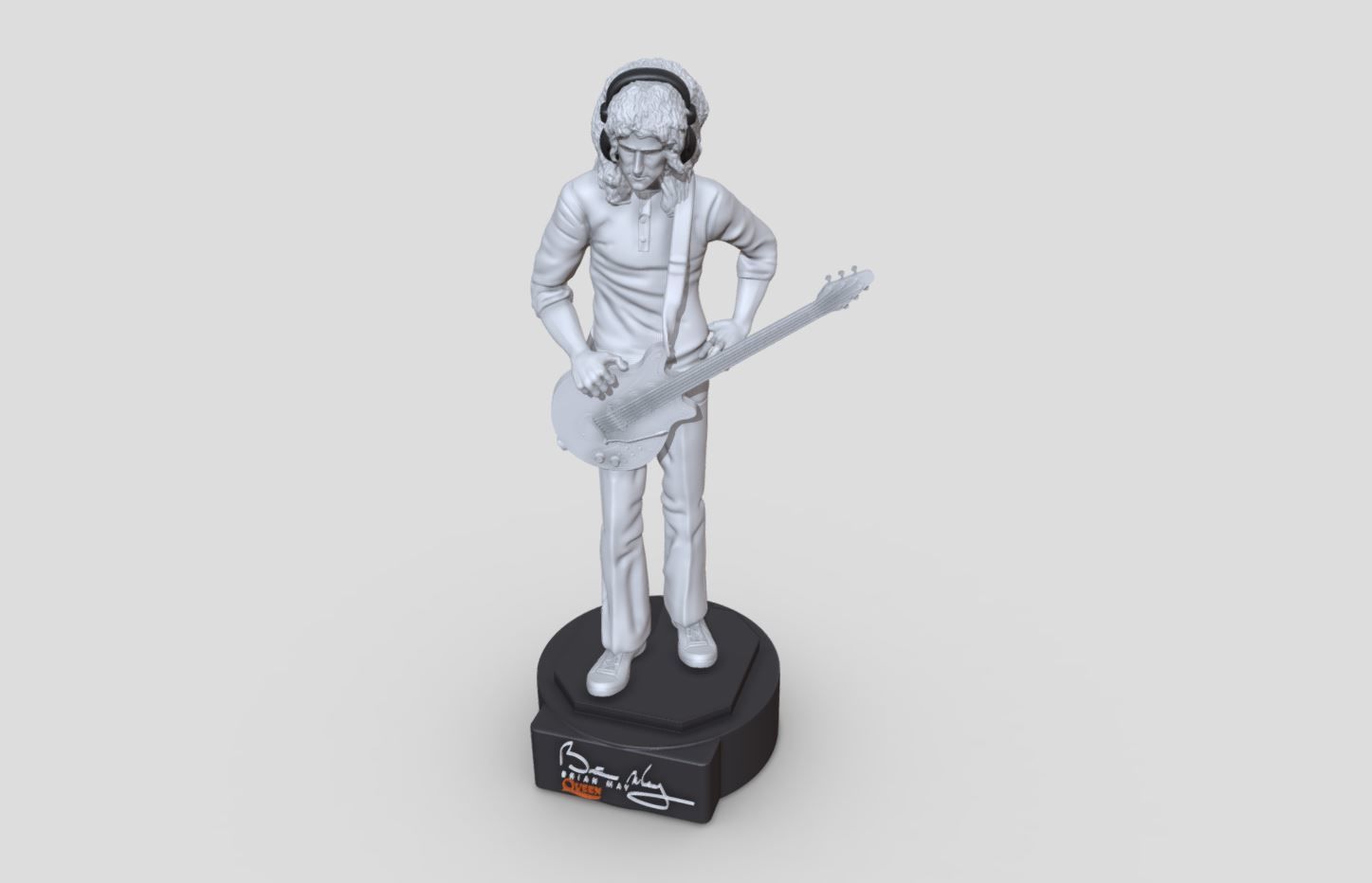 Brian May - queen - 3D Printing 3D model 3D printable | CGTrader